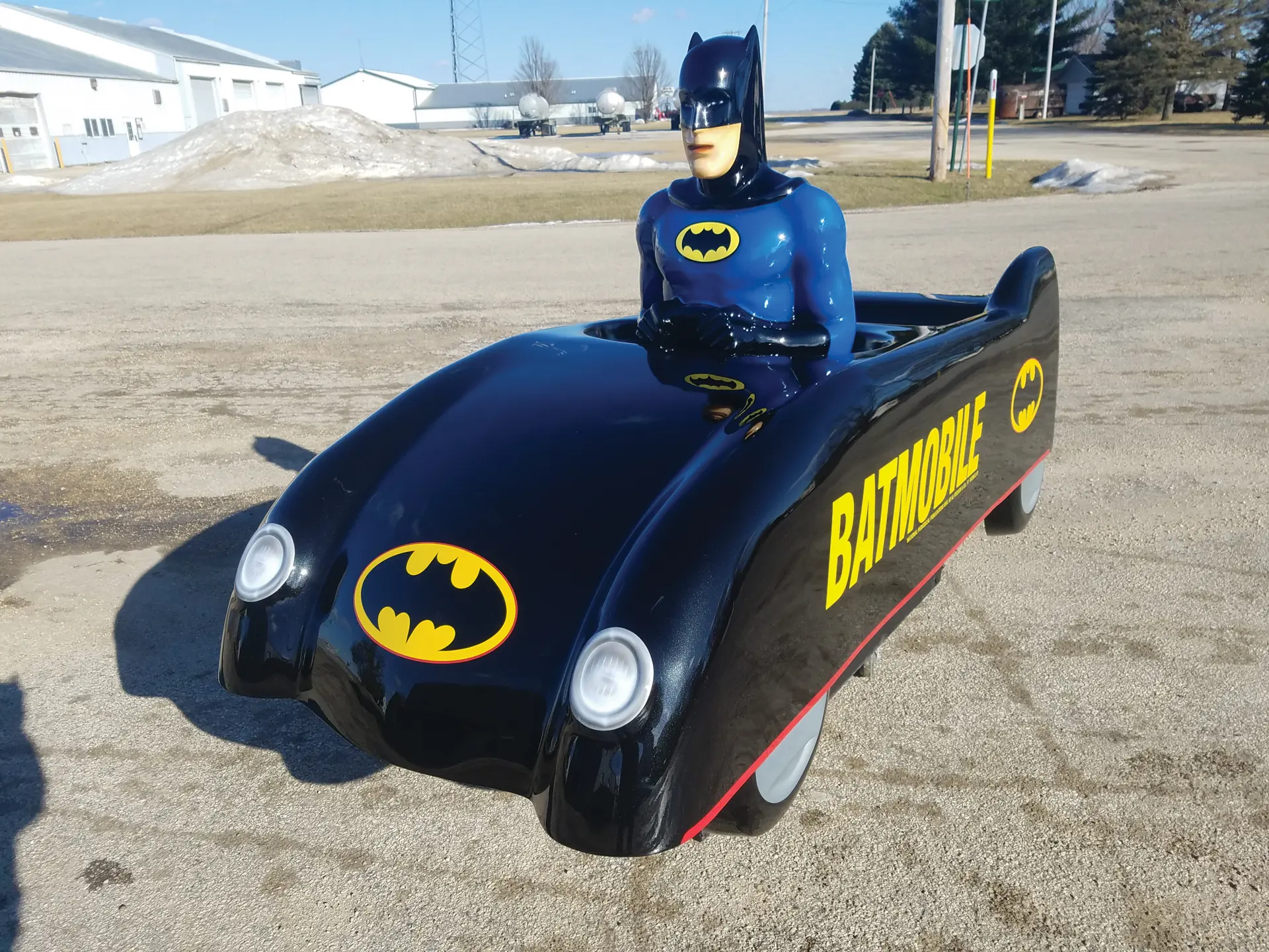 Batmobile Factory-Original Coin-Operated Kiddie Ride | Fort Lauderdale ...