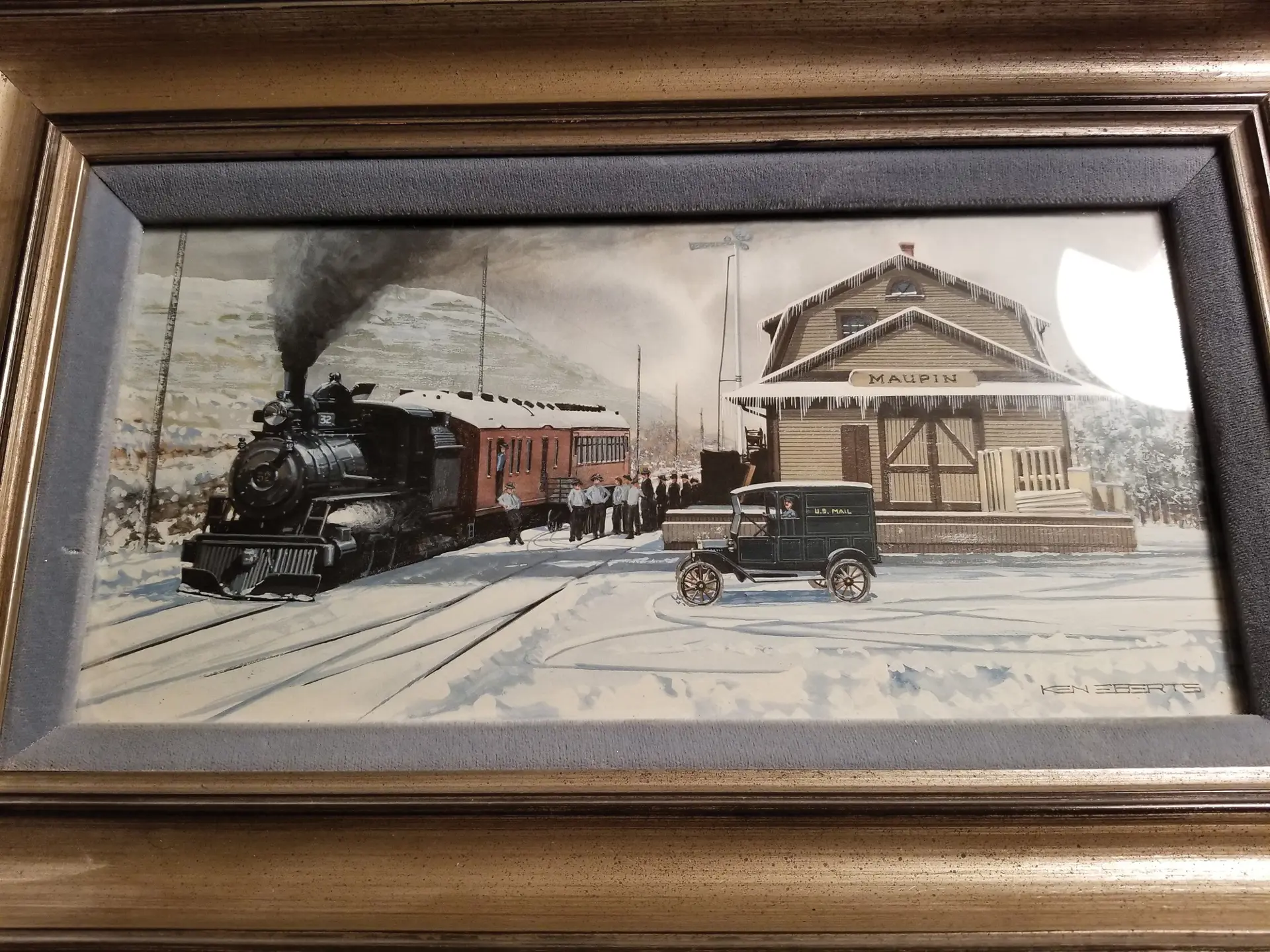 Maupin Depot, Oregon Trunk Railway by Ken Eberts | Hershey 2019 | RM ...