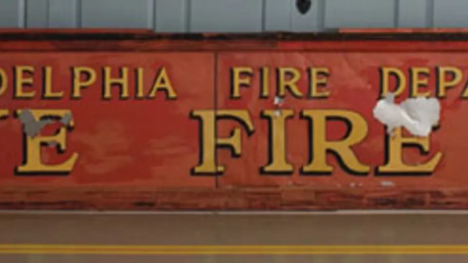 Philadelphia Fire Department Reserve Fire Force Sign | Auburn Spring ...