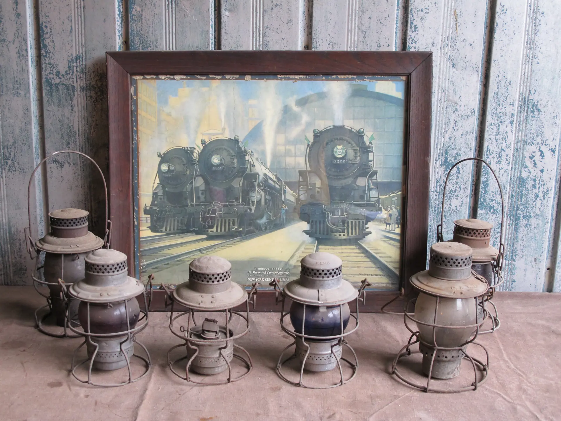 Railroad Lanterns and Advertisement | The Lee Roy Hartung Collection ...