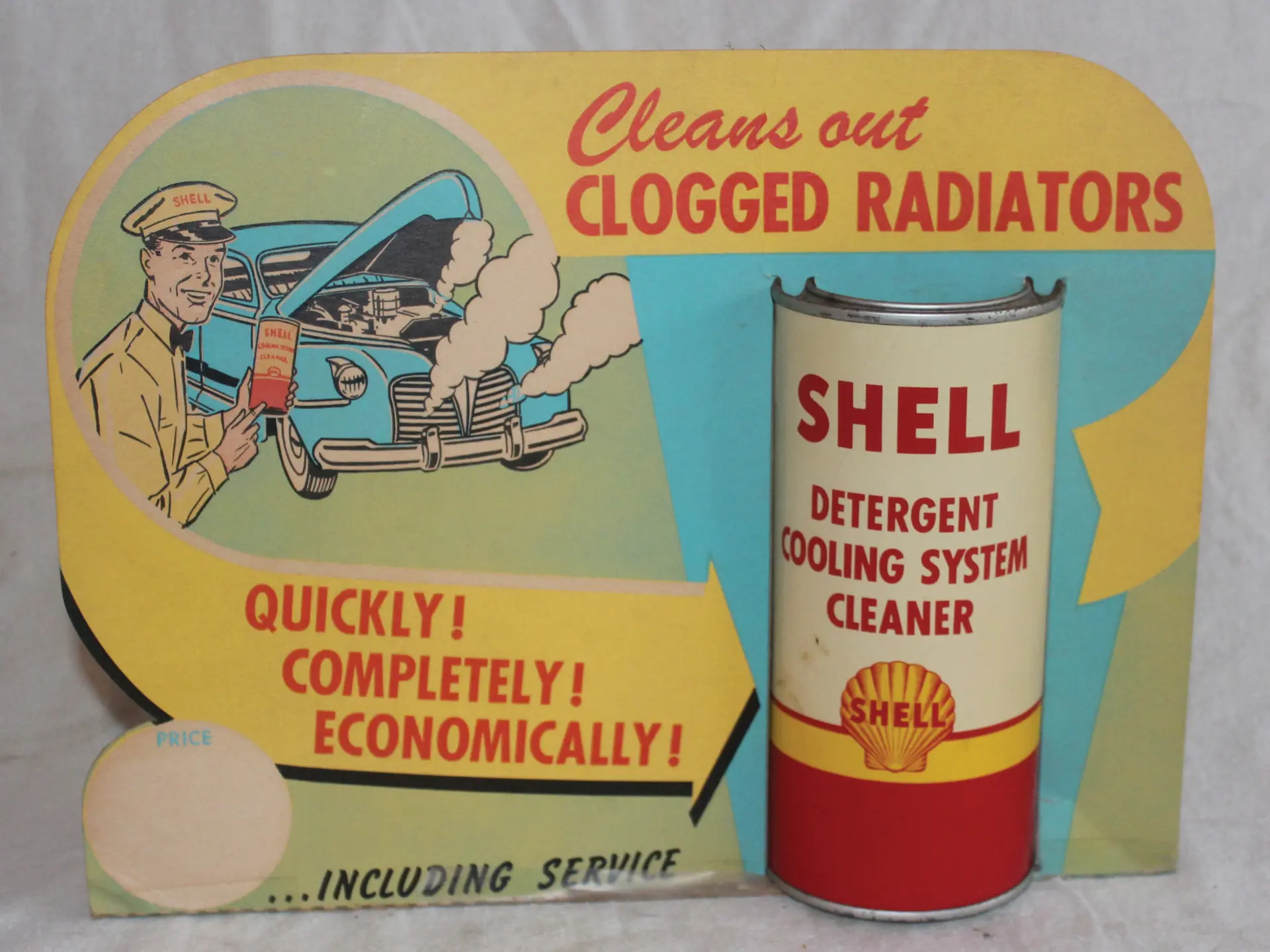 Shell Detergent Cooling System Cleaner Counter-Top Display | Auburn ...