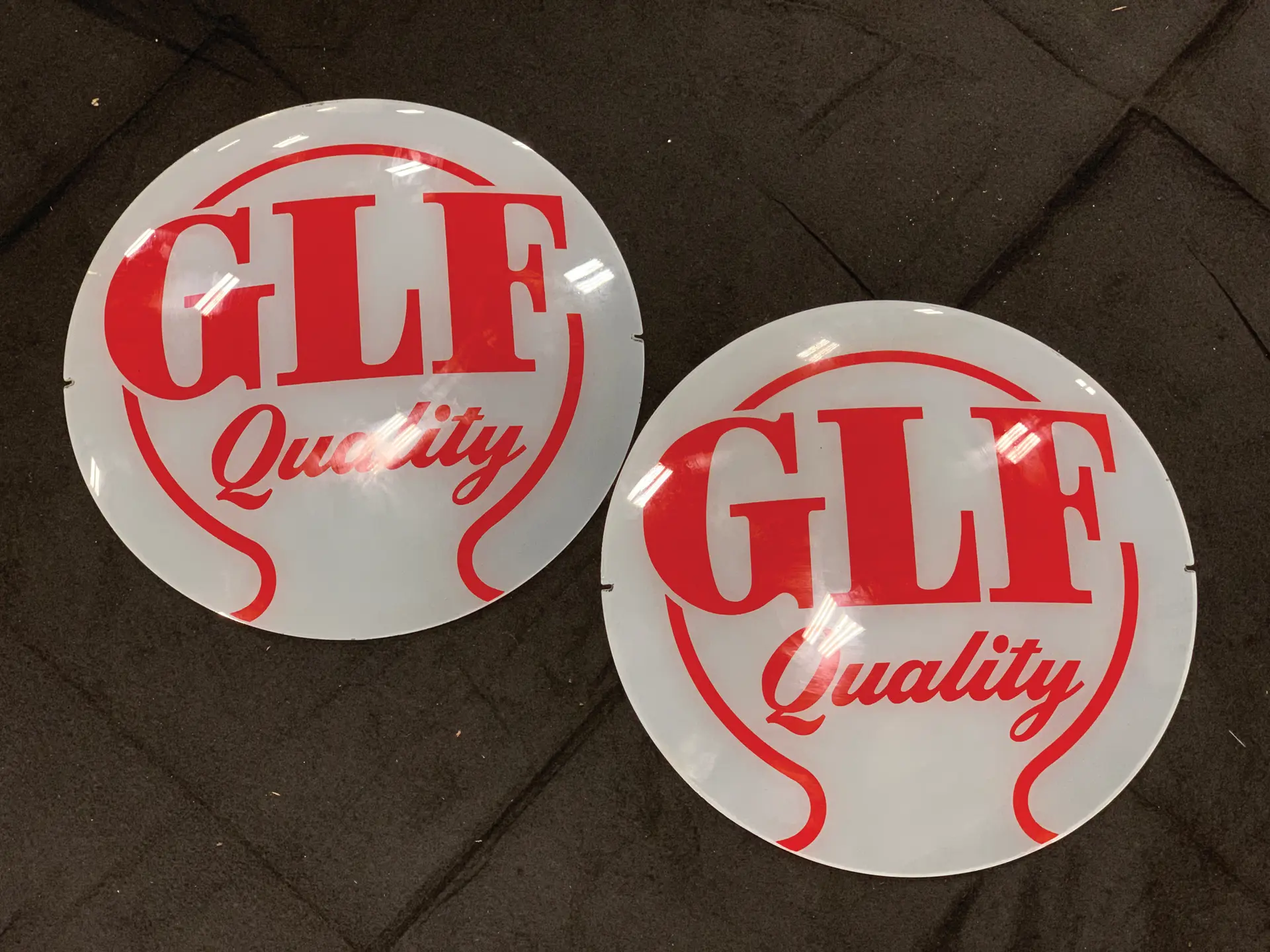 A Pair of GLF Quality Gas Globe Lenses | Auburn Fall 2019 | RM Sotheby's