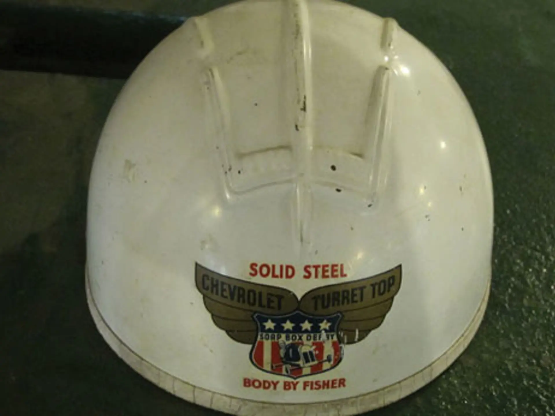 Childs Soap Box Derby Helmet - Steel "Turret Top" | The Bennett ...