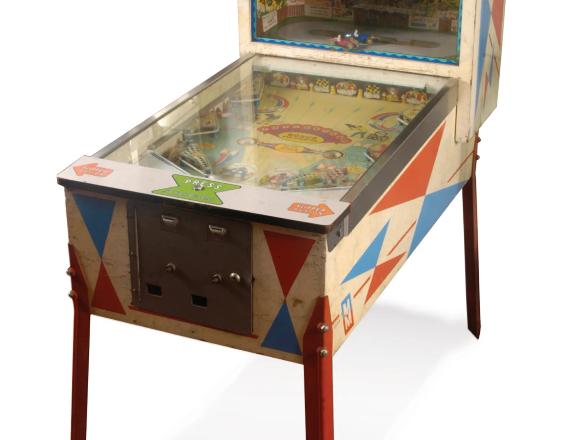 RACE-WAY PINBALL MACHINE | The Ponder Collection | RM Sotheby's