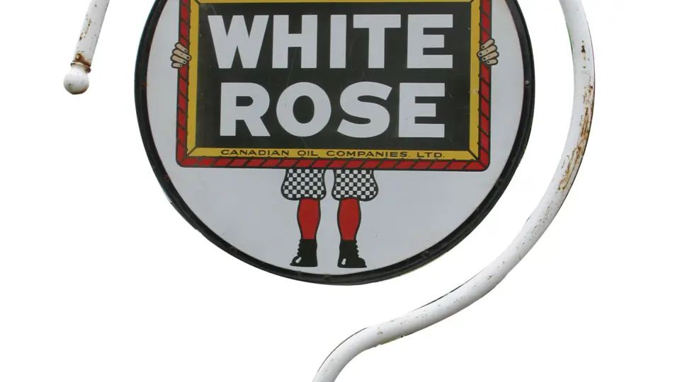 WHITE ROSE SIGN | Private Collection of Tom & Marlene Stackhouse | RM ...