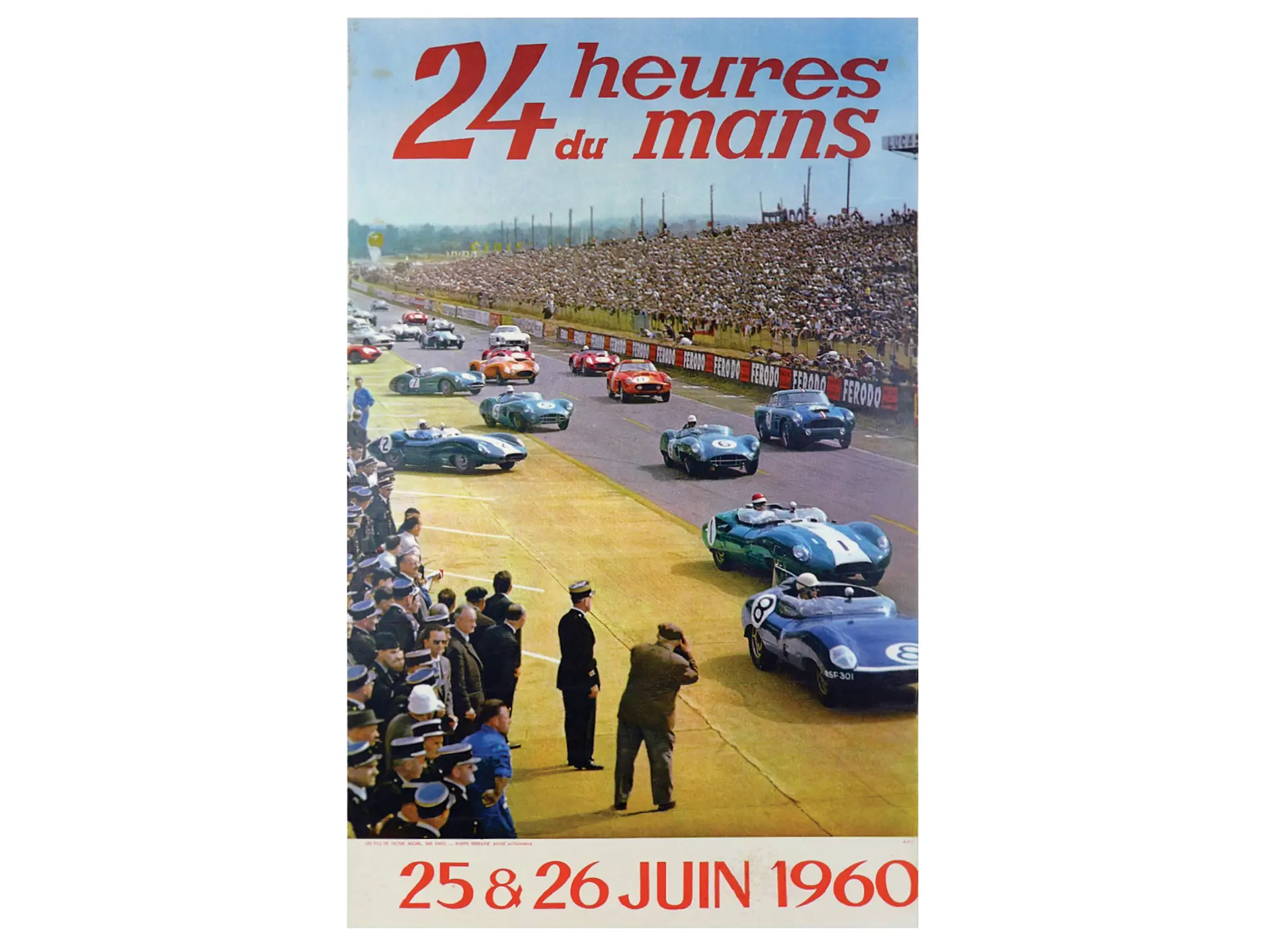 24 Heures du Mans, 1960 | Original Racing Posters, 1925-1972 2020 | RM ...