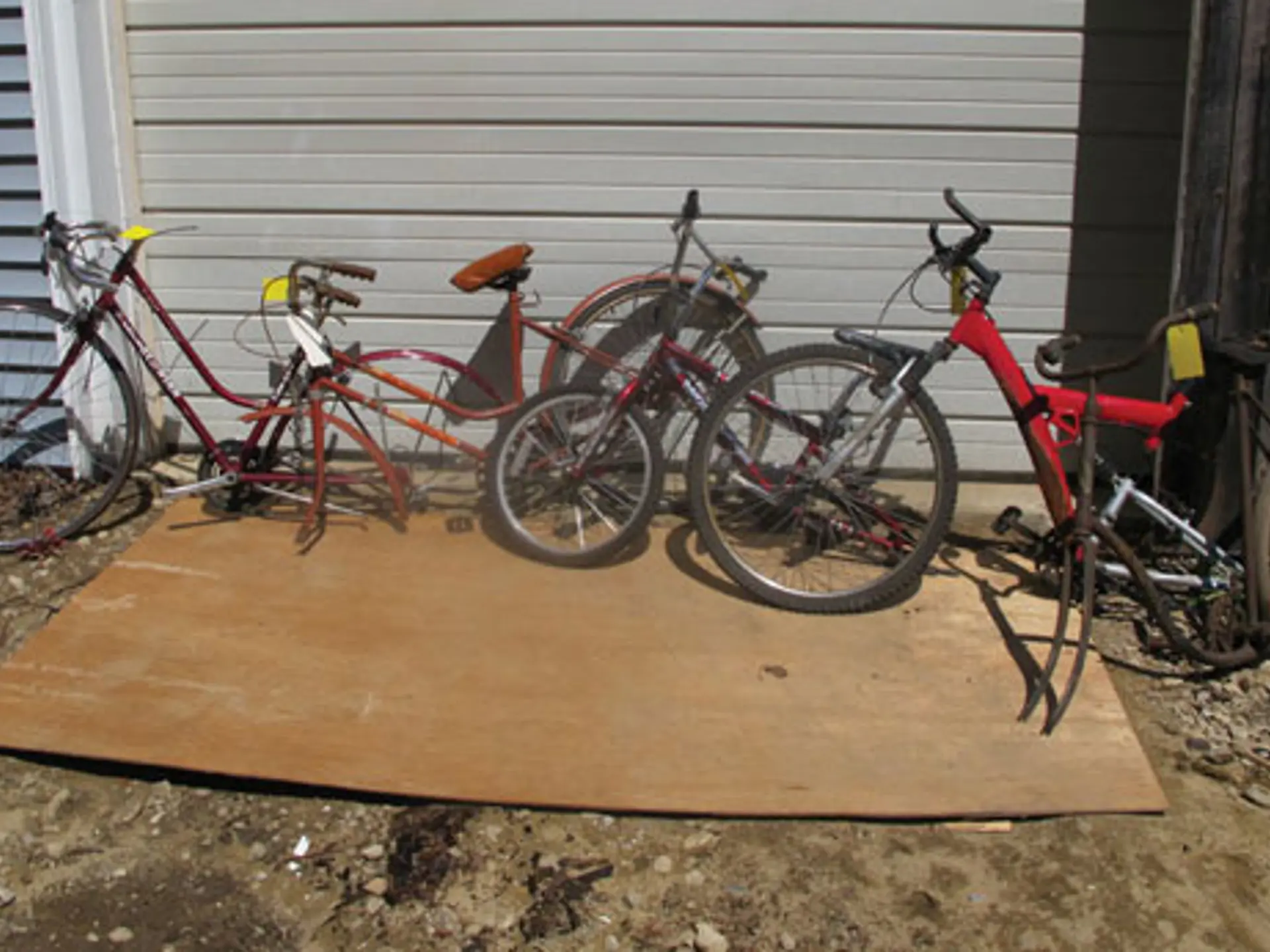 Five Miscellaneous Bike Frames with Missing Parts | The Bennett ...