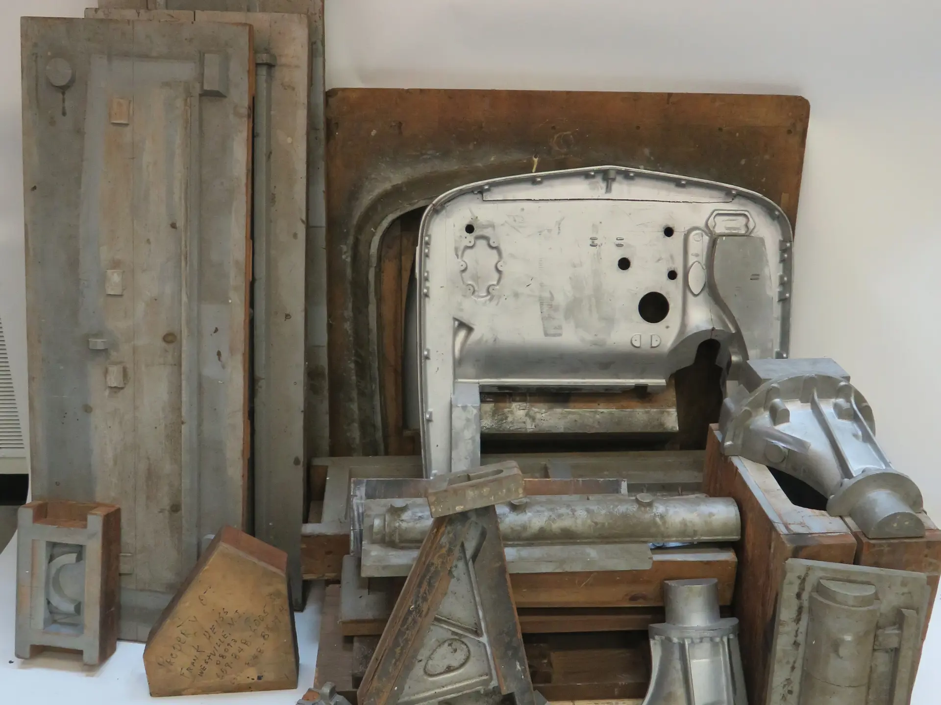 Assorted Lot of Wooden Casting Patterns for Duesenberg Parts | Auburn ...