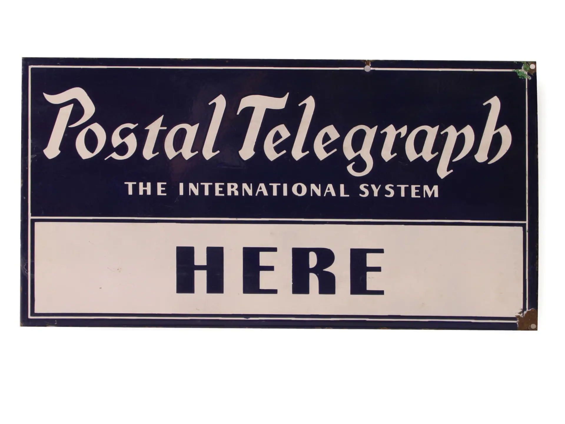 Postal Telegraph Here | The Dingman Ford Collection | RM Sotheby's