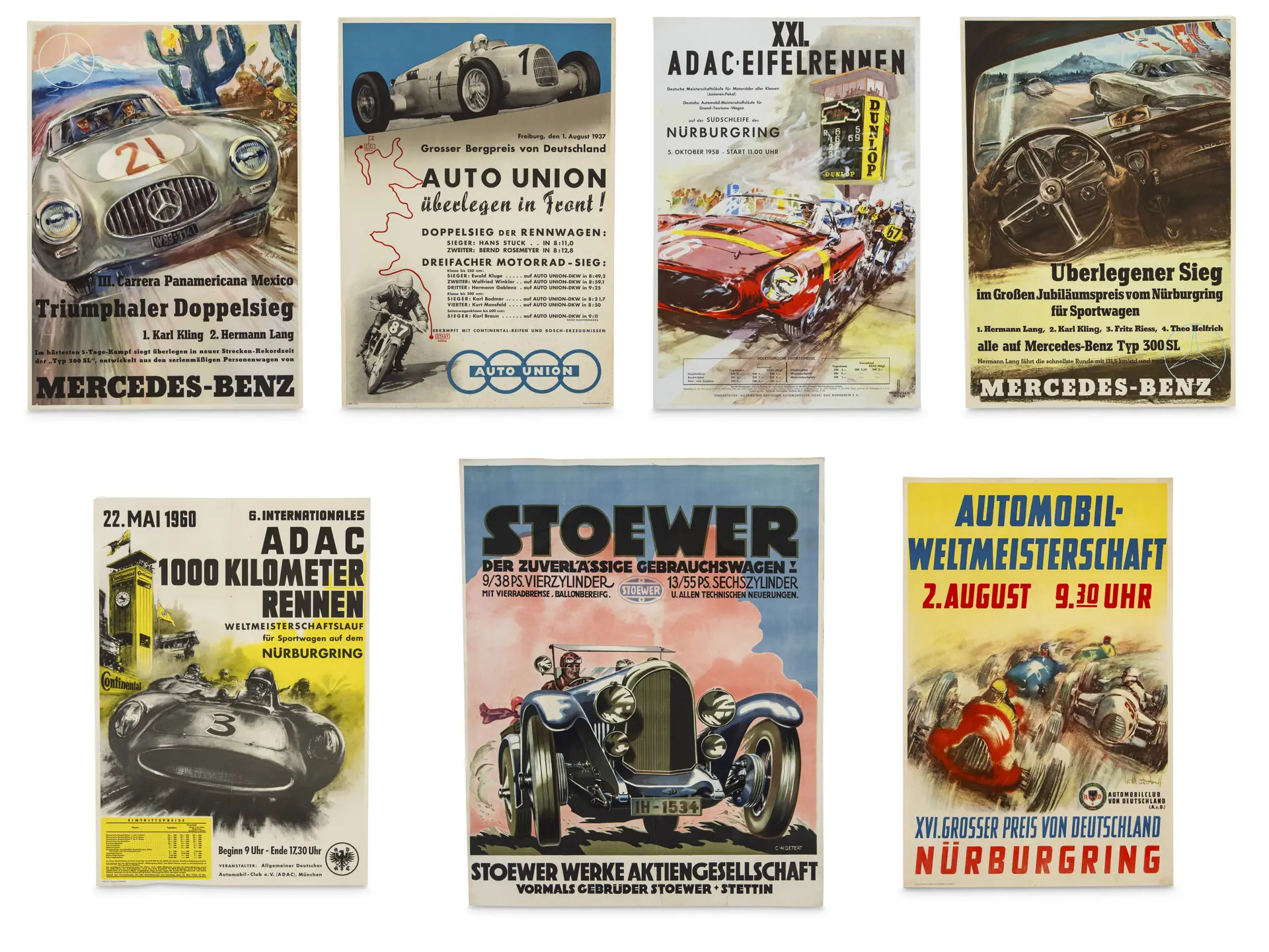 Seven German Racing Posters | Unwrapped | The Connoisseur’s Collection ...