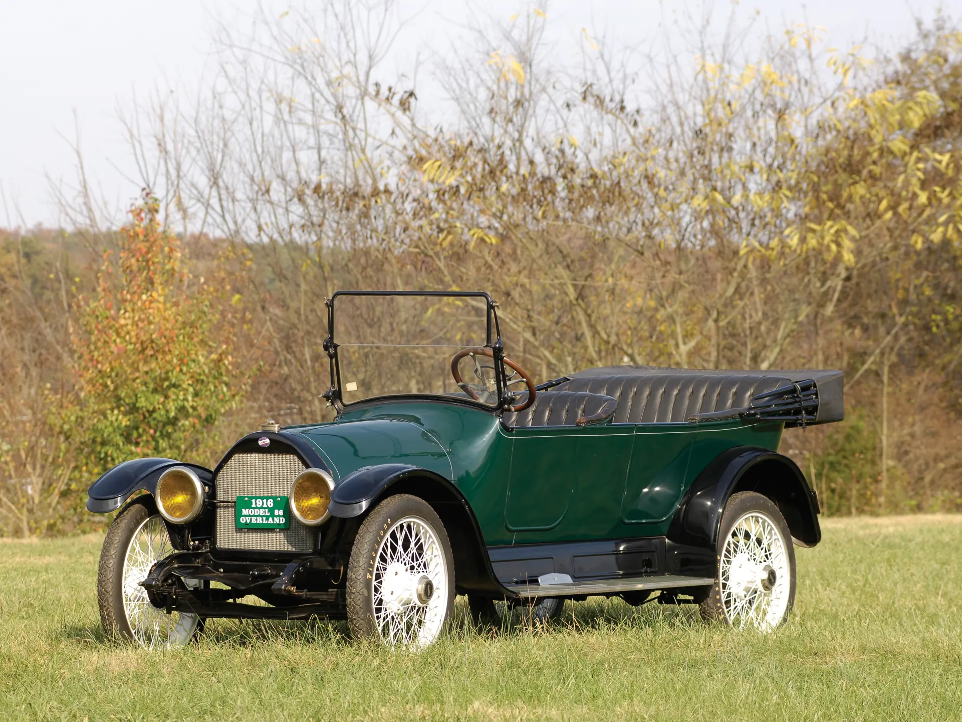 1916 Overland Model 86 Touring | Vintage Motor Cars at Amelia Island ...