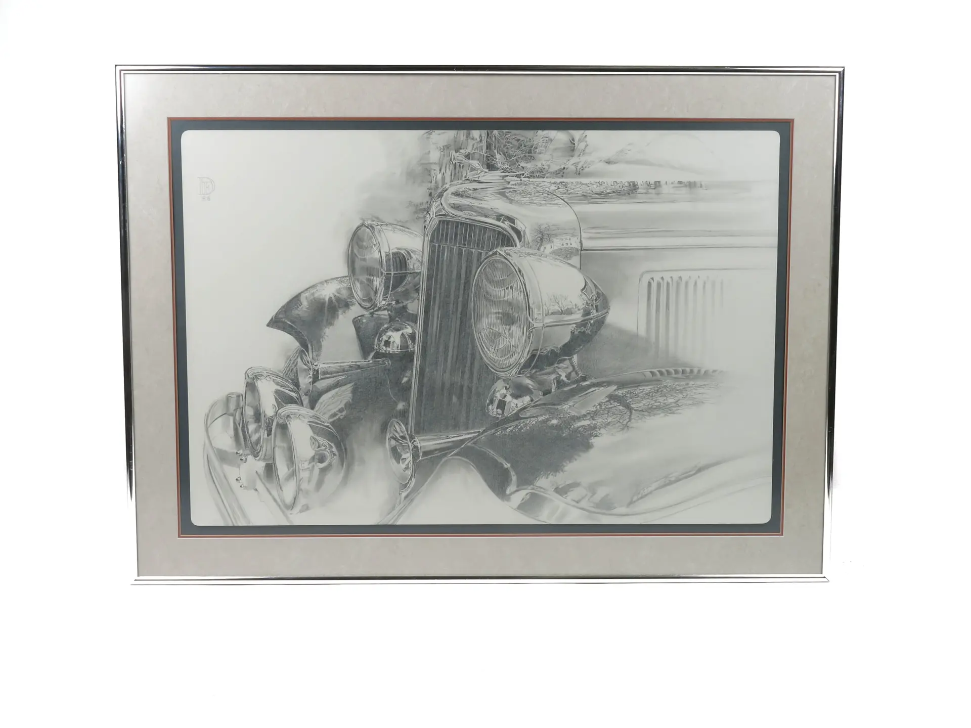 1932 Chrysler Imperial Drawing by Dennis Fritz | Auburn Fall 2014 | RM ...