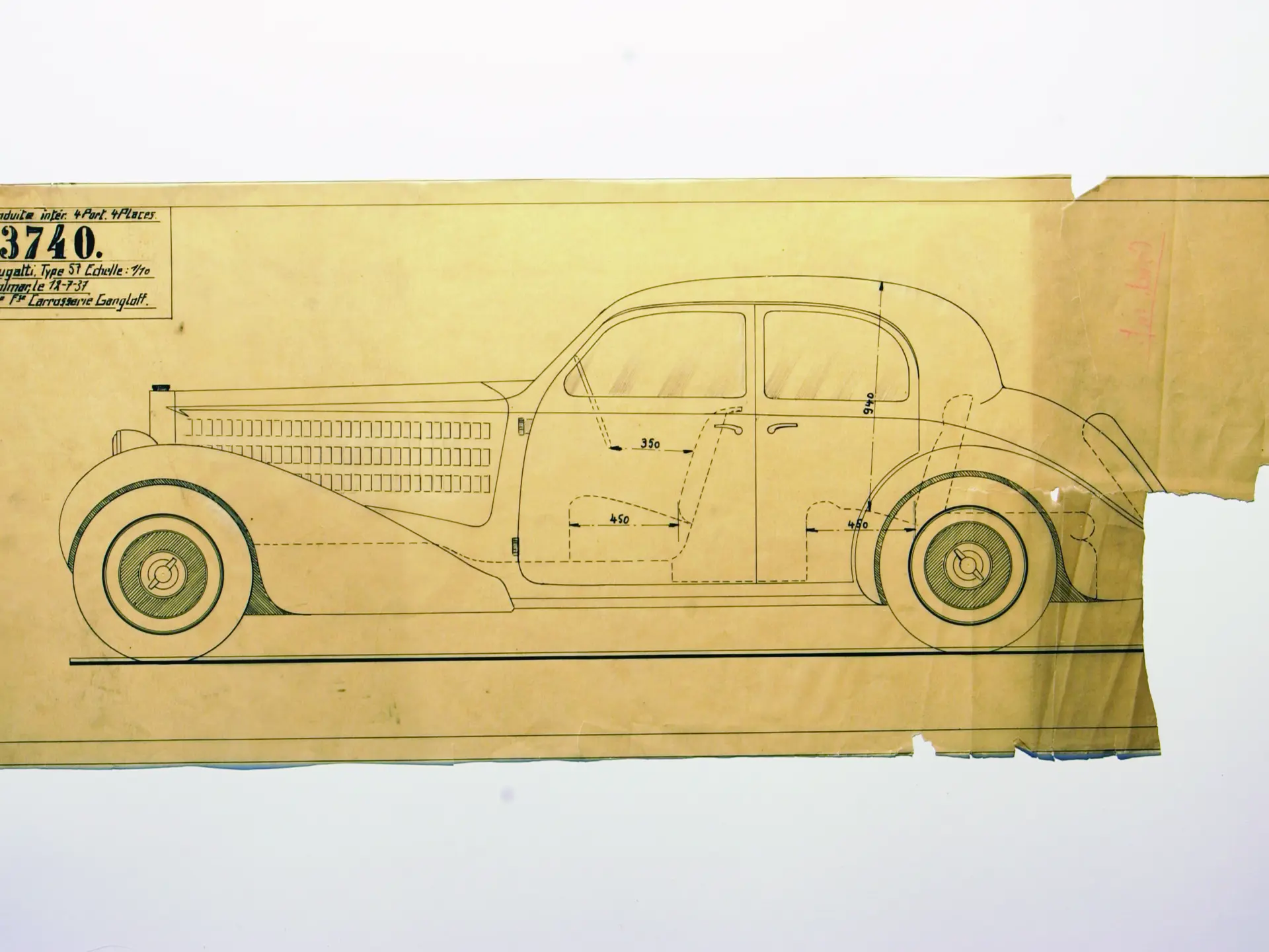 Bugatti Drawings | Sports & Classics of Monterey 2009 | RM Sotheby's