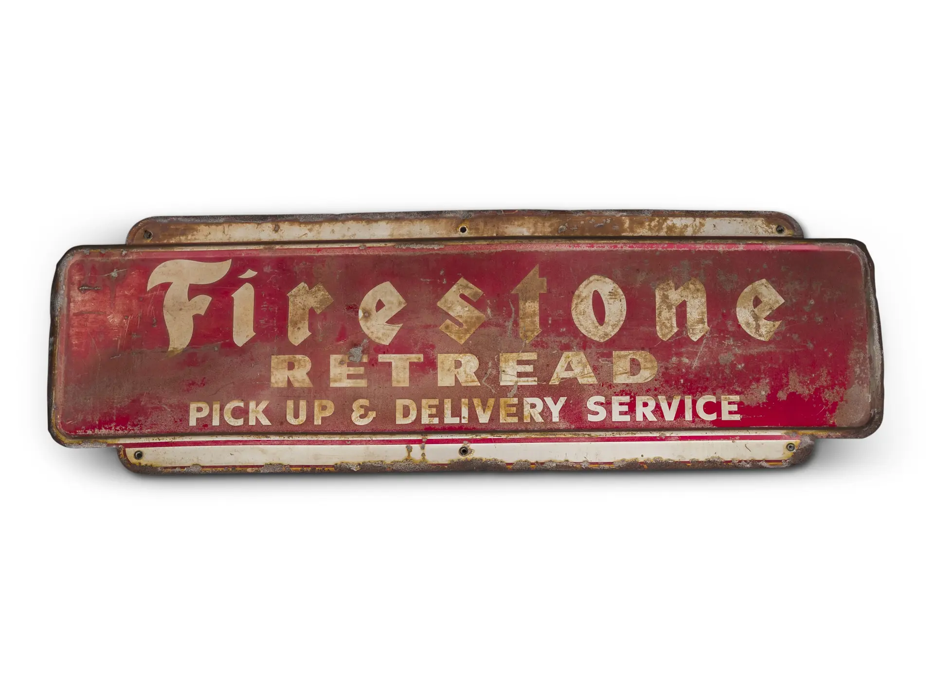 Firestone Retread Large Single-Sided Tin Sign | THE MITOSINKA ...