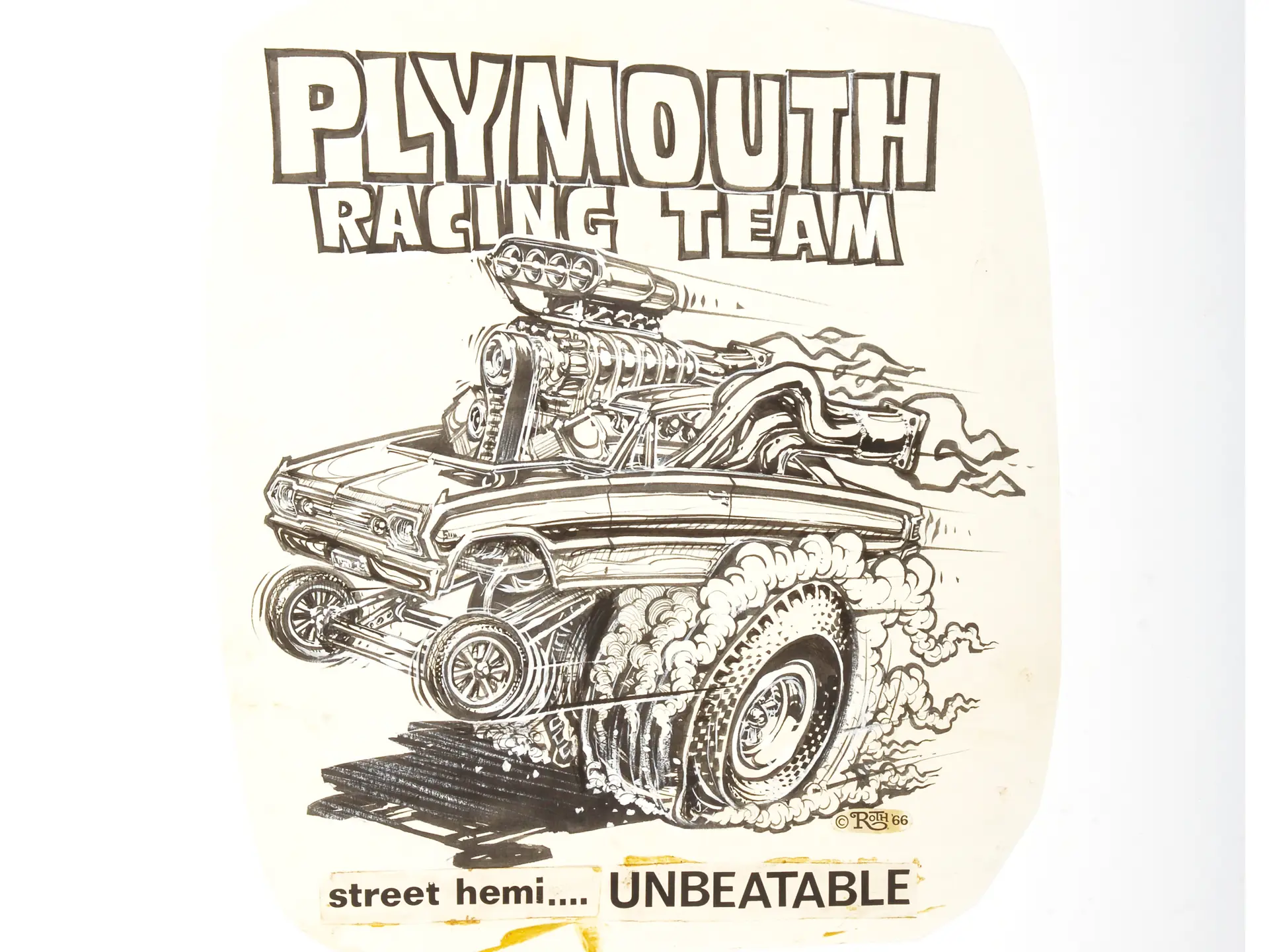 Roth Studios - Plymouth Racing Team | The Brucker Collection | RM Sotheby's