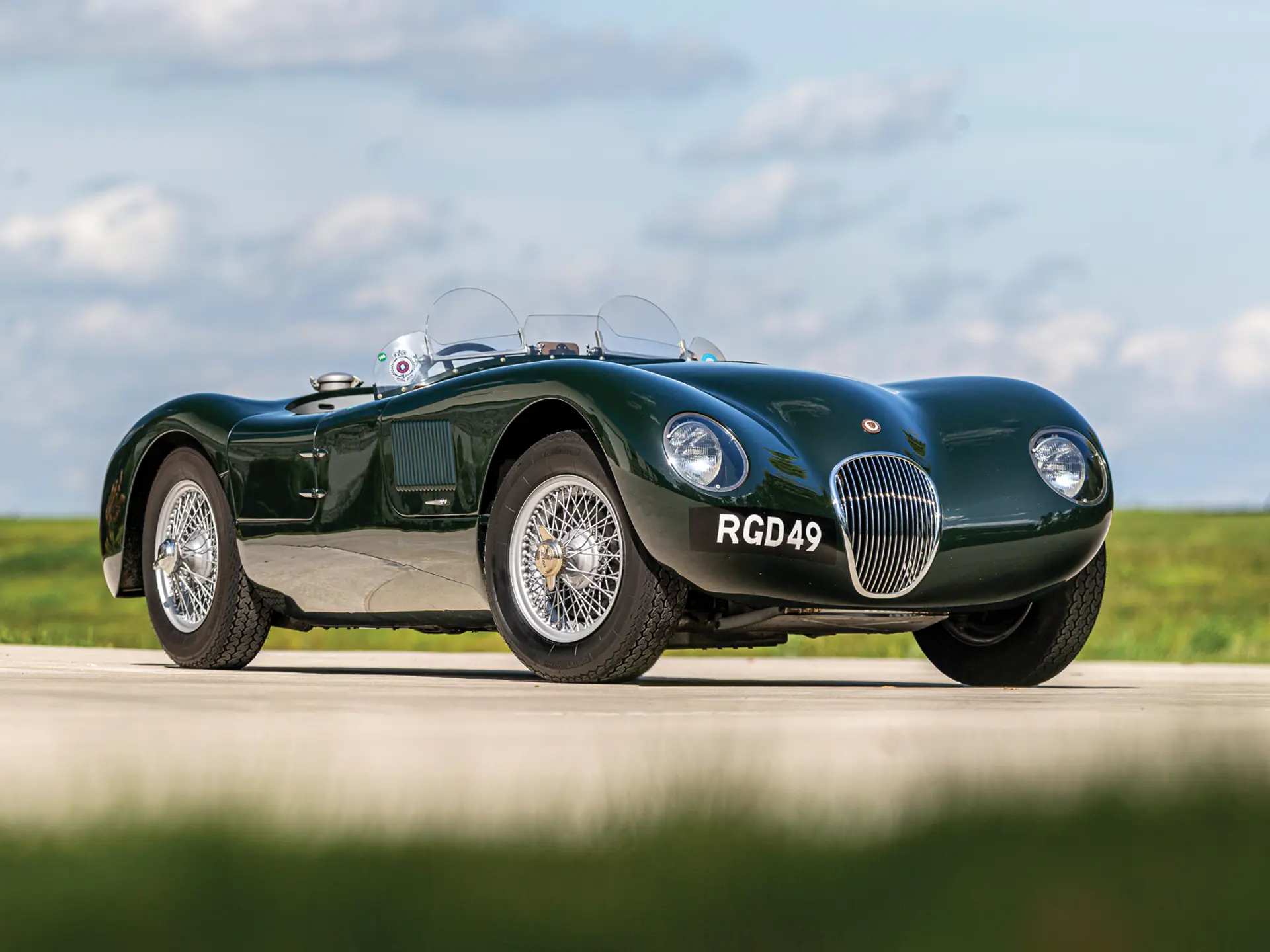 1956 Jaguar C-Type Recreation by Peter Jaye Engineering | The Elkhart ...