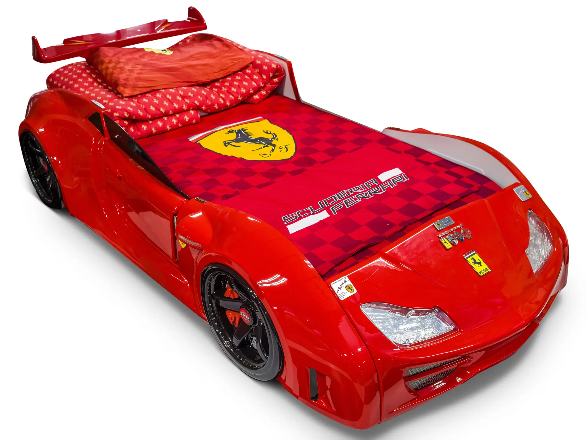 Ferrari Racecar Twin Size Bed | Gene Ponder Collection | RM Sotheby's