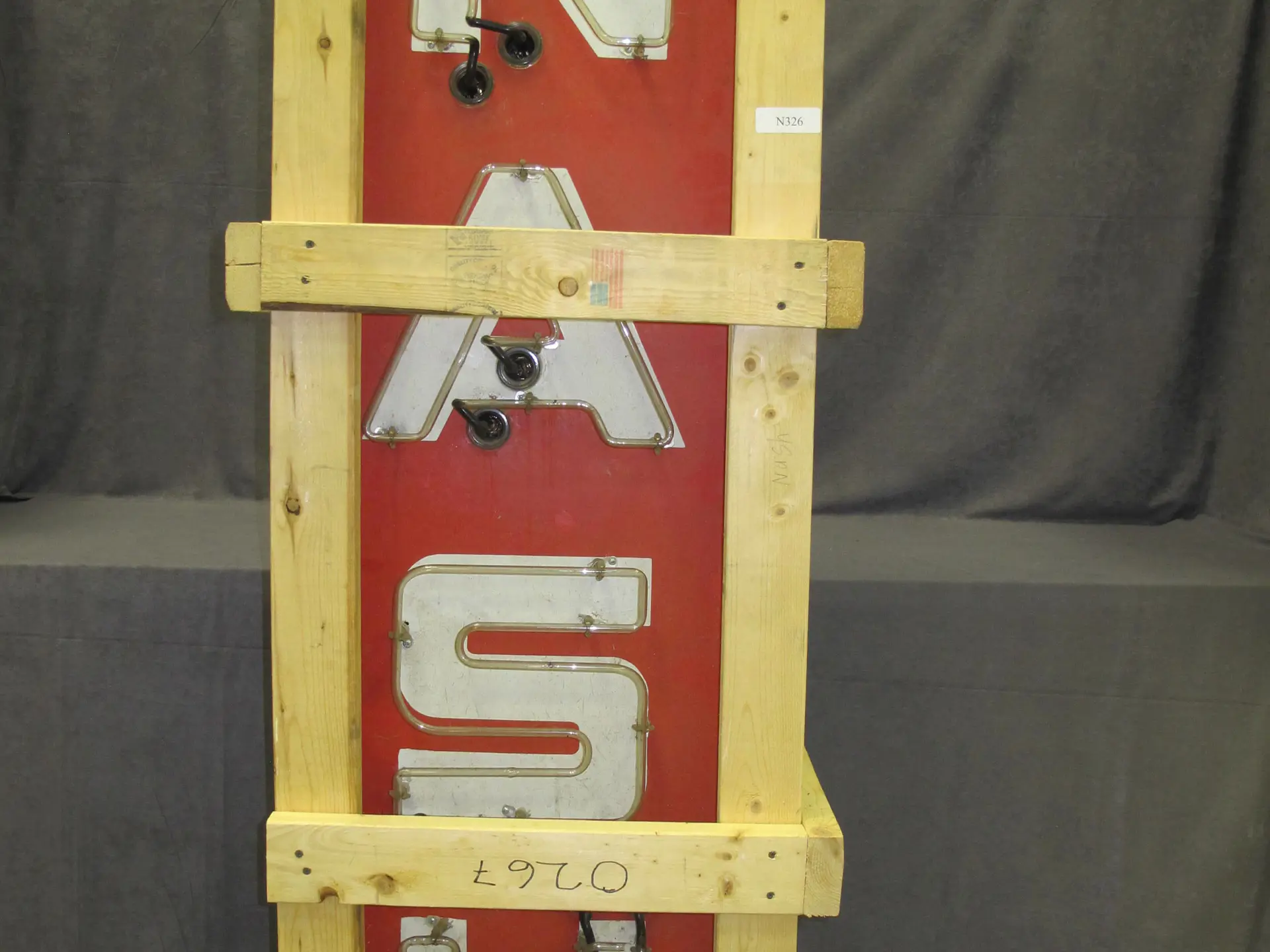 Nash Vertical Neon Sign | Auburn Spring 2012 | RM Sotheby's