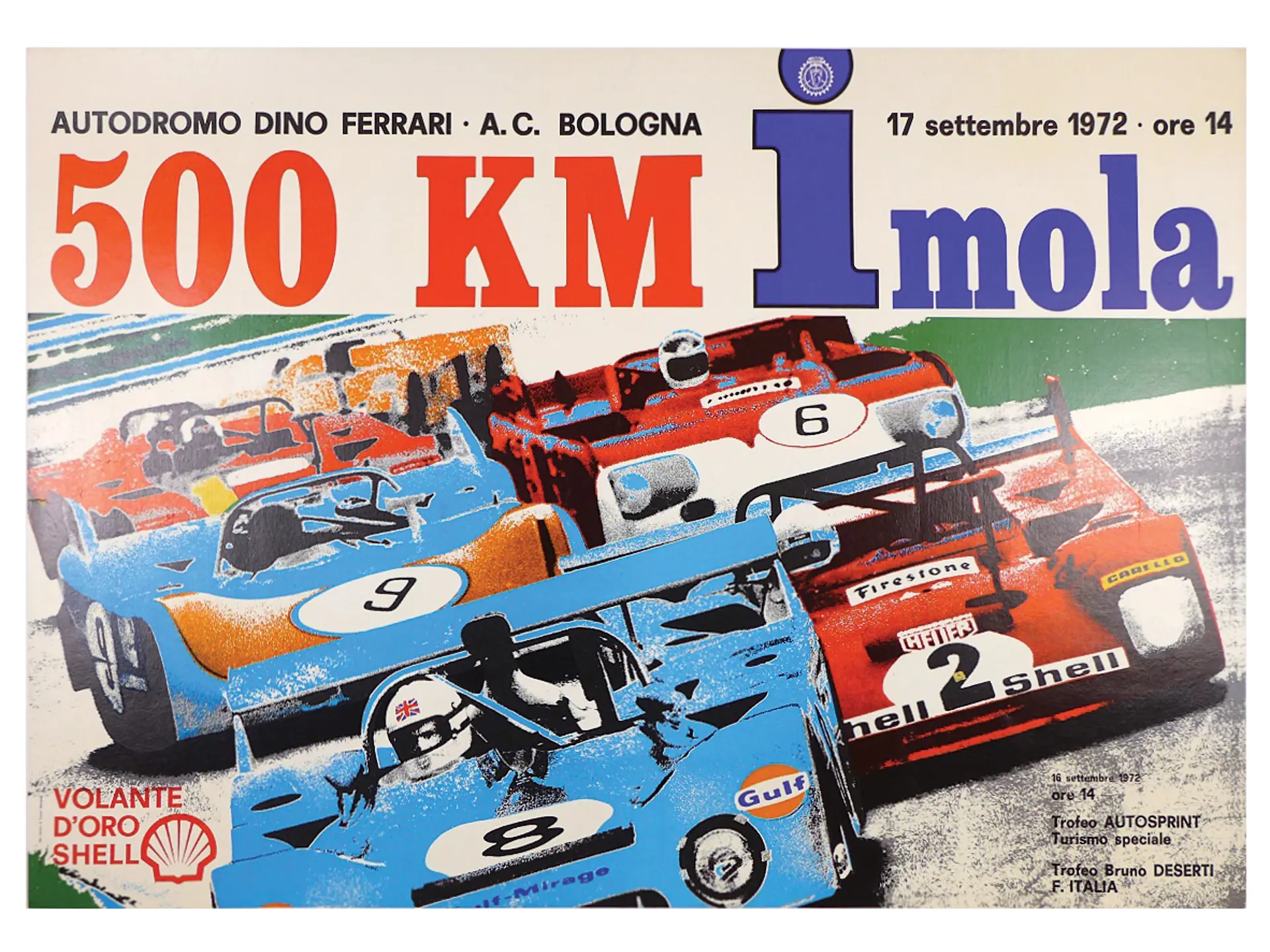 500 KM Imola, 1972 | Original Racing Posters, 1925-1972 2020 | RM Sotheby's