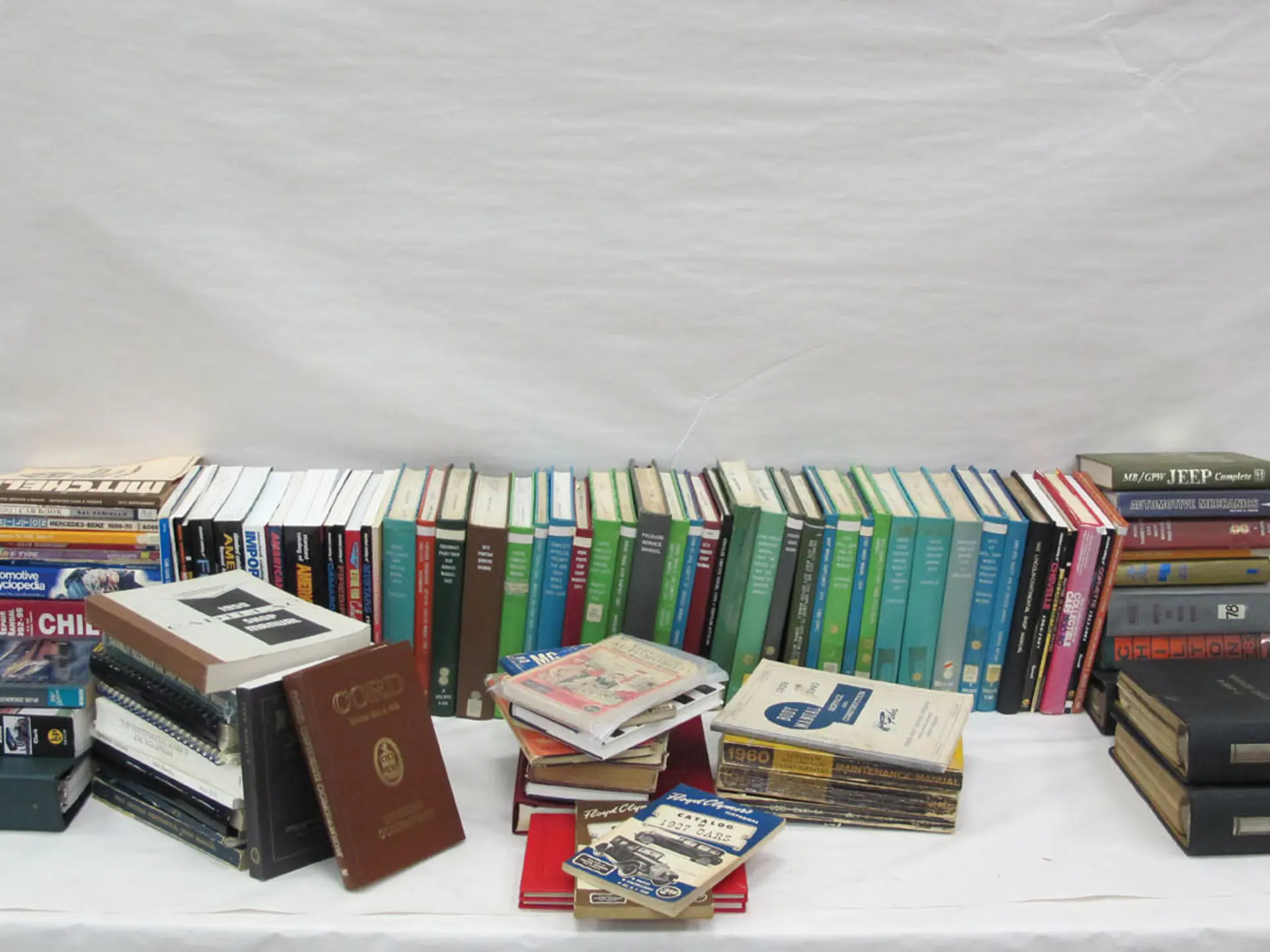 Large assortment of Owner and Maintenance Manuals, Approximately 102 ...