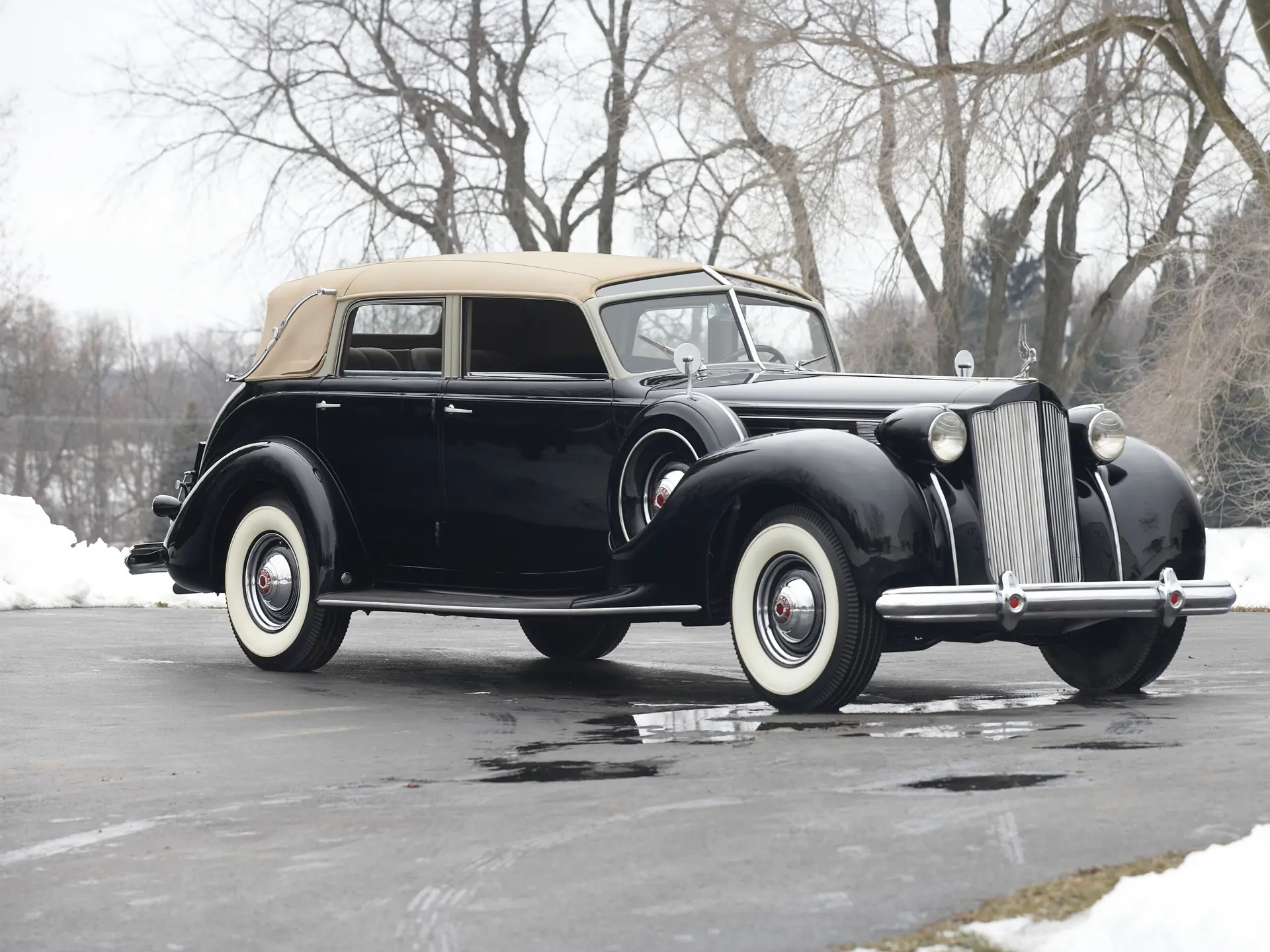 1938 Packard 1608 Twelve Brunn Touring Cabriolet | Classic Car Auction ...