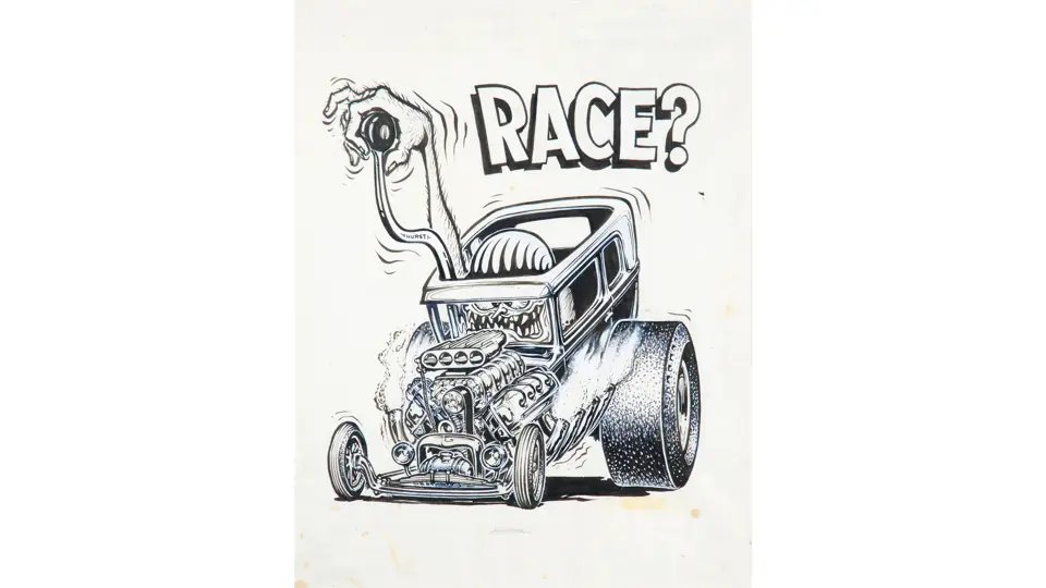 Race? by Roth Studios, c. 1969 | The Petersen Automotive Museum Auction ...