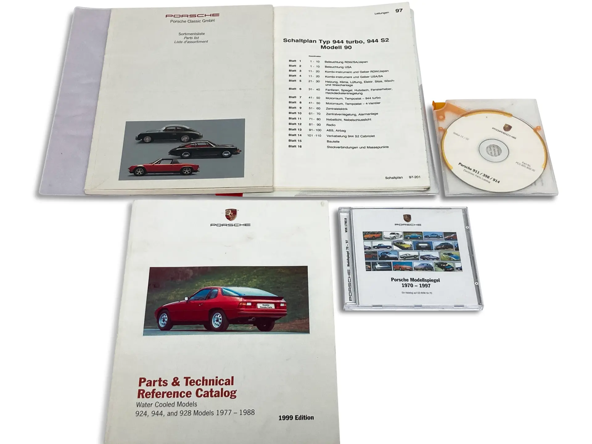 Porsche Parts Reference Catalogues | The White Collection | Online | RM ...