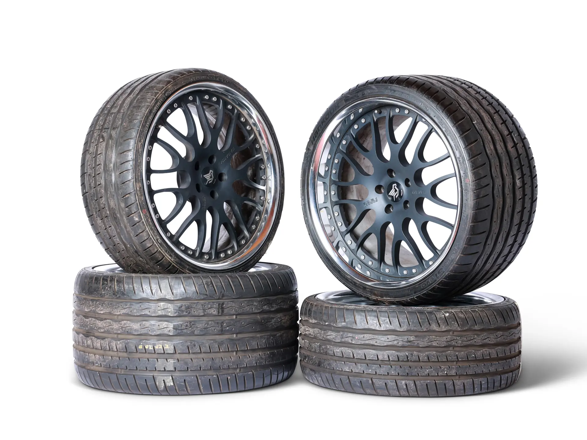Four Hamann Two-Piece Wheels with Tyres | The Garagista Collection | RM ...