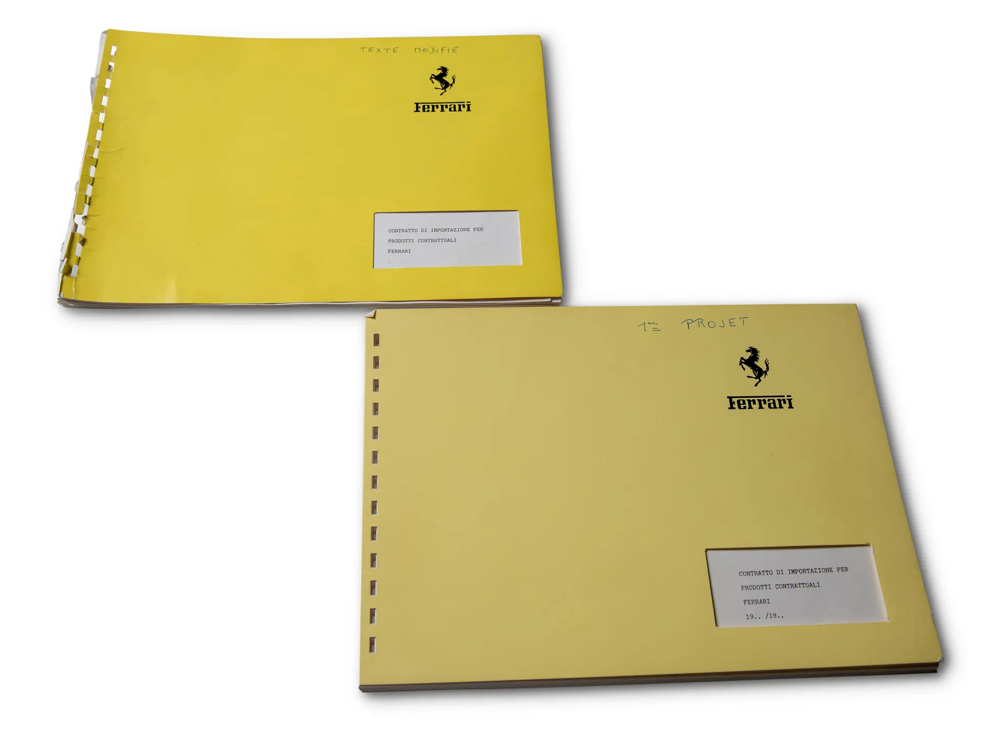 Ferrari Contracts with Garage Francorchamps, ca. 1988 | Open Roads ...