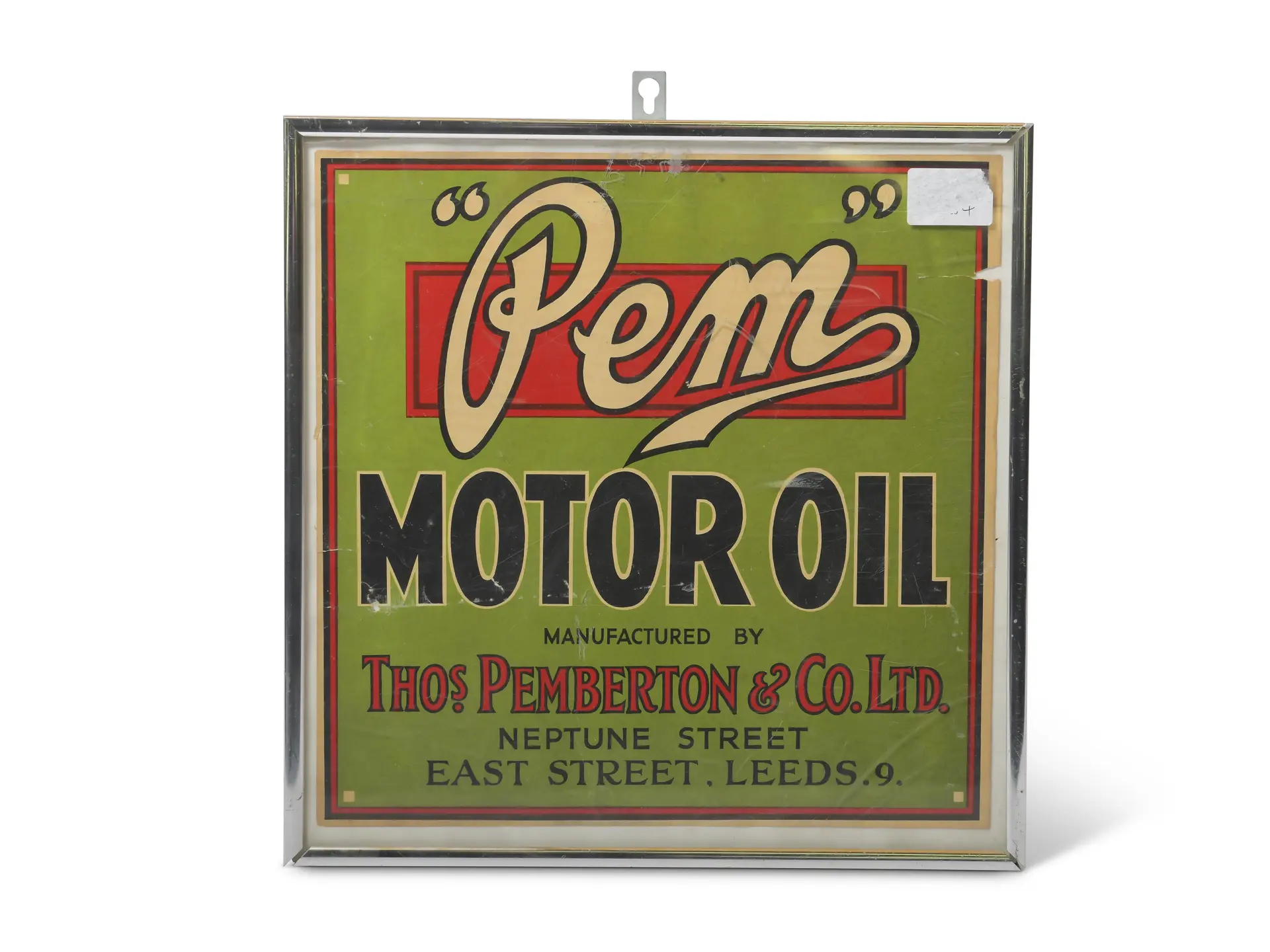 Pem Motor Oils Poster | The Garagista Collection | RM Sotheby's