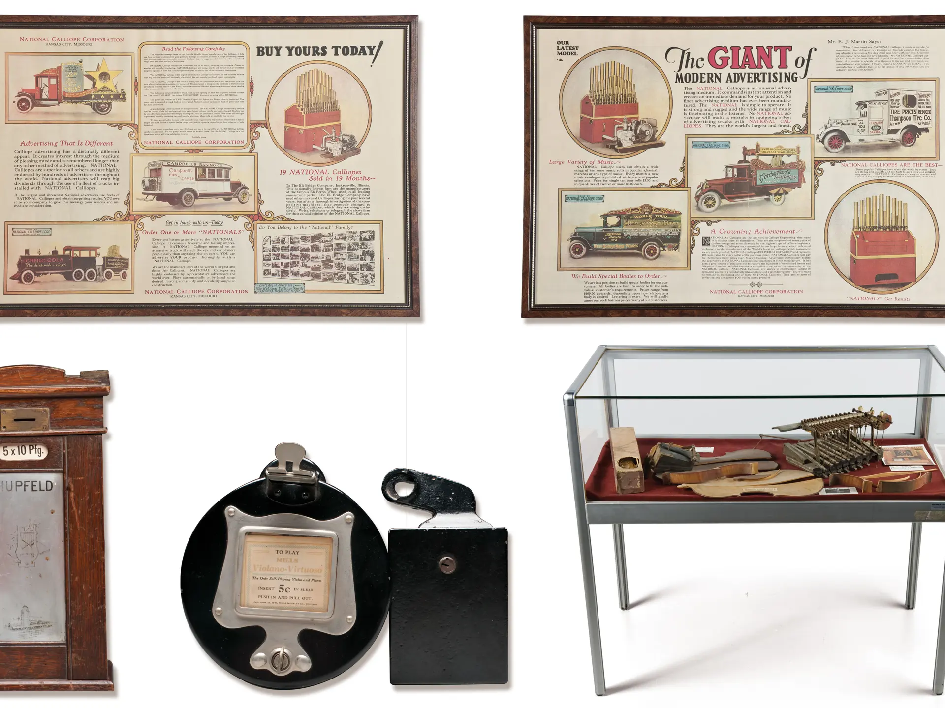 Assorted Mechanical Music-Themed Collectibles | The Milhous Collection ...