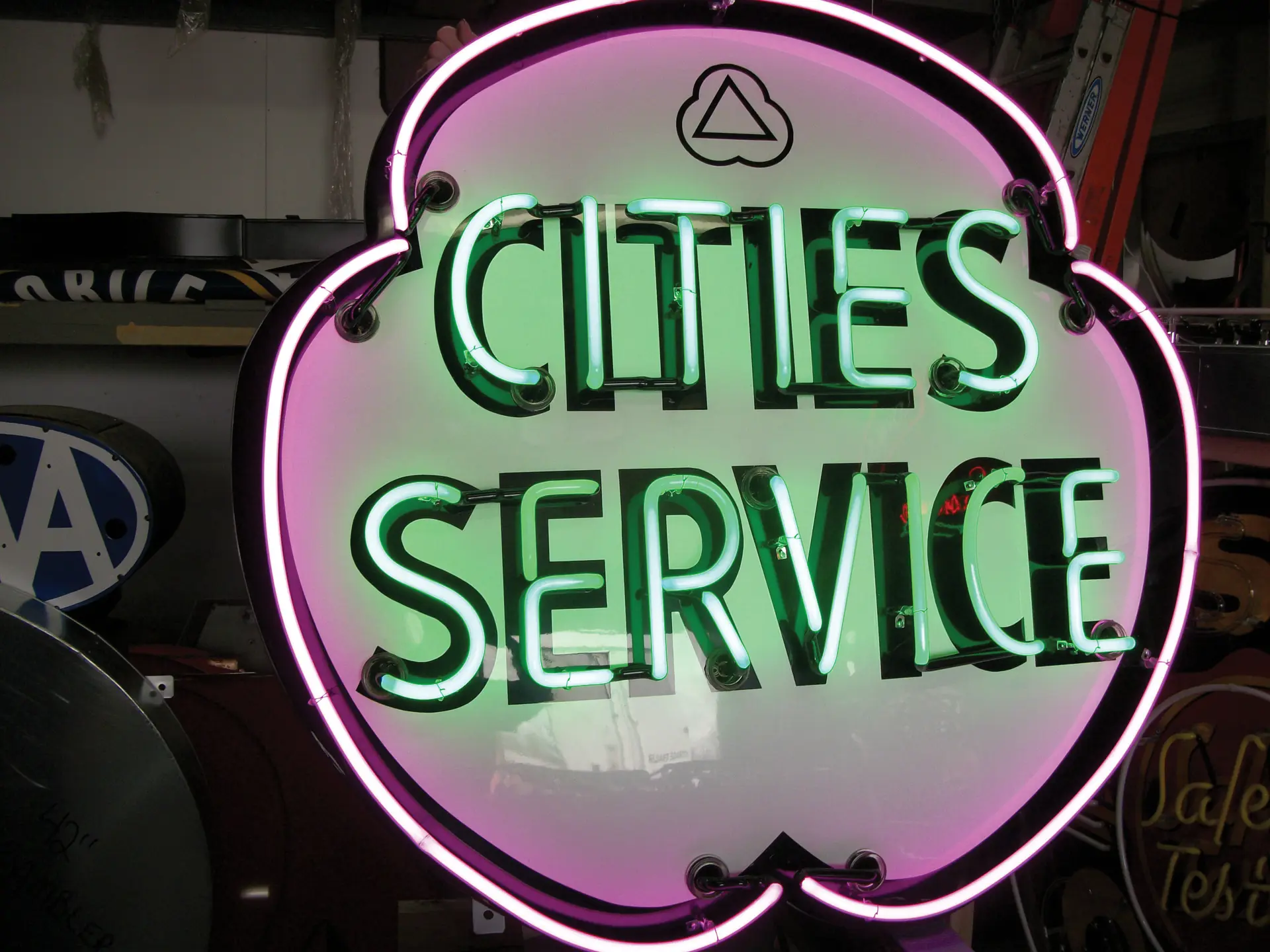 Original Cities Service Neon Sign | Auburn Fall 2014 | RM Sotheby's
