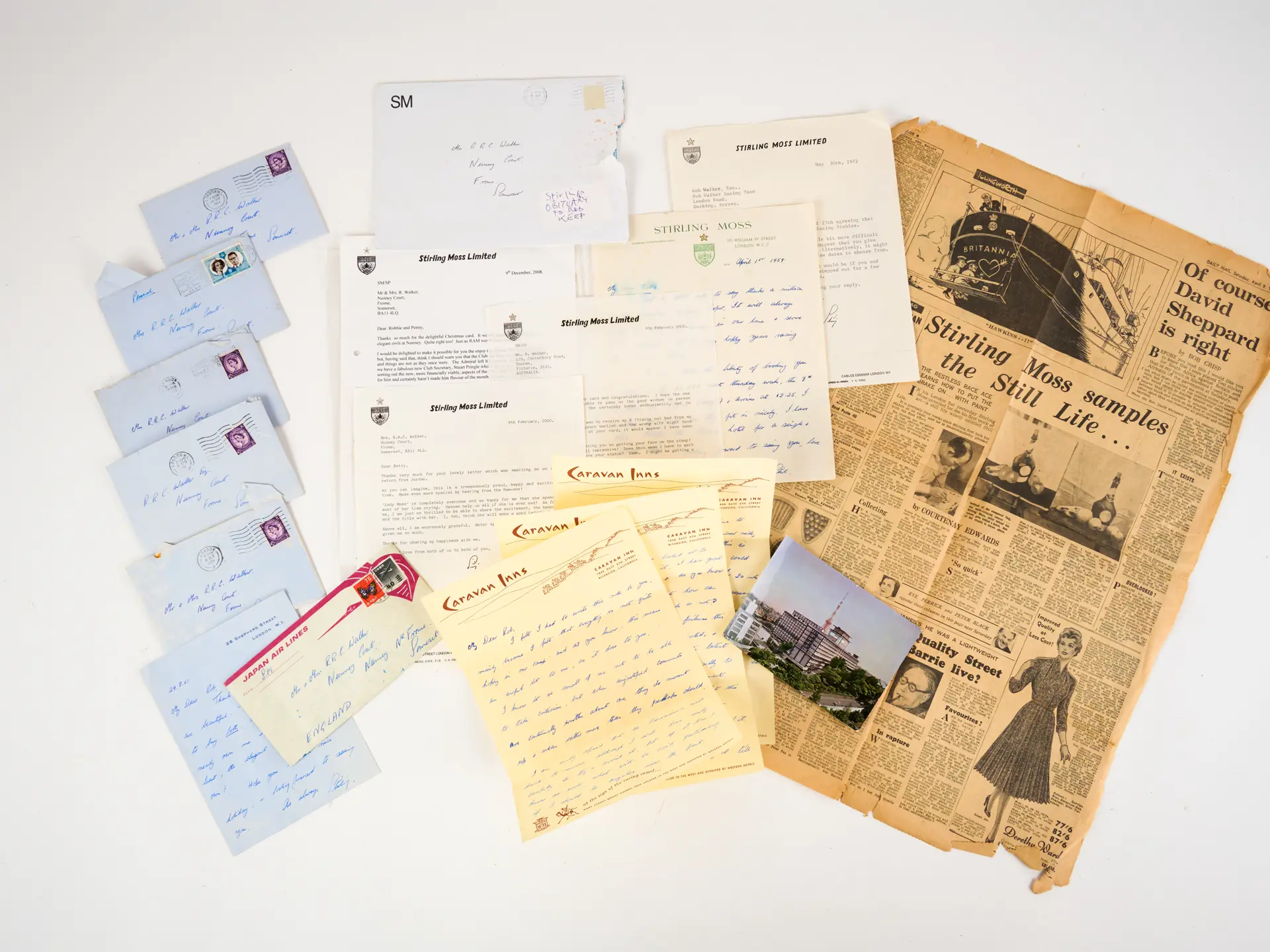 Personal Letters from Stirling Moss to Rob Walker | The February ...