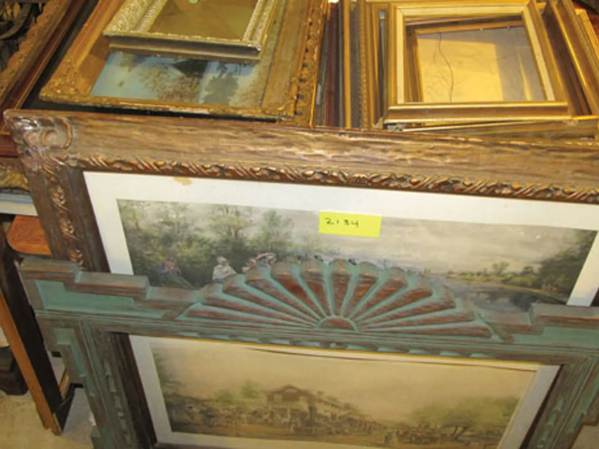 Group Lot of Ornate Empty Frames | The Bennett Collection | RM Sotheby's