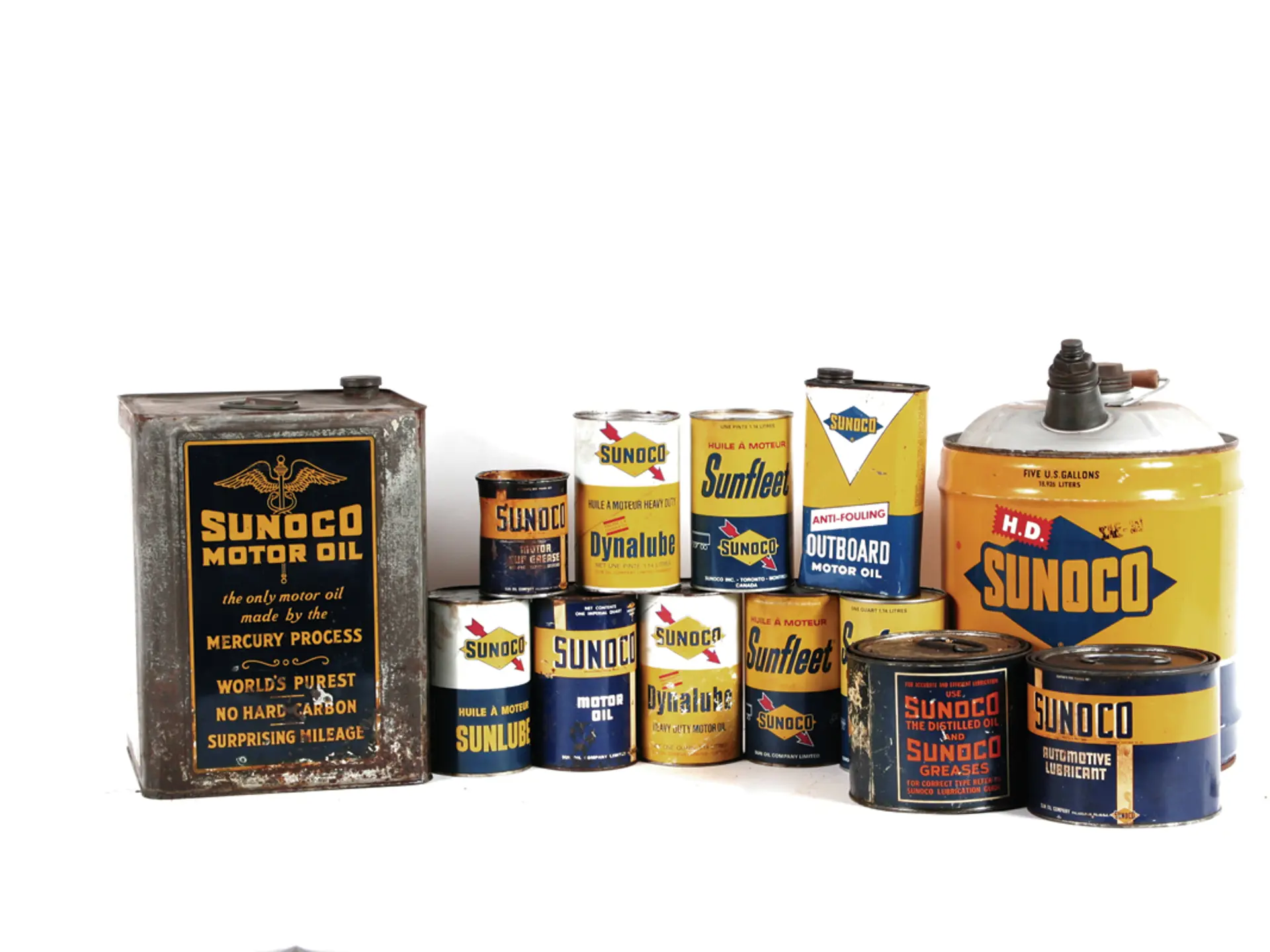 SUNOCO OIL CANS | Private Collection of Tom & Marlene Stackhouse | RM ...