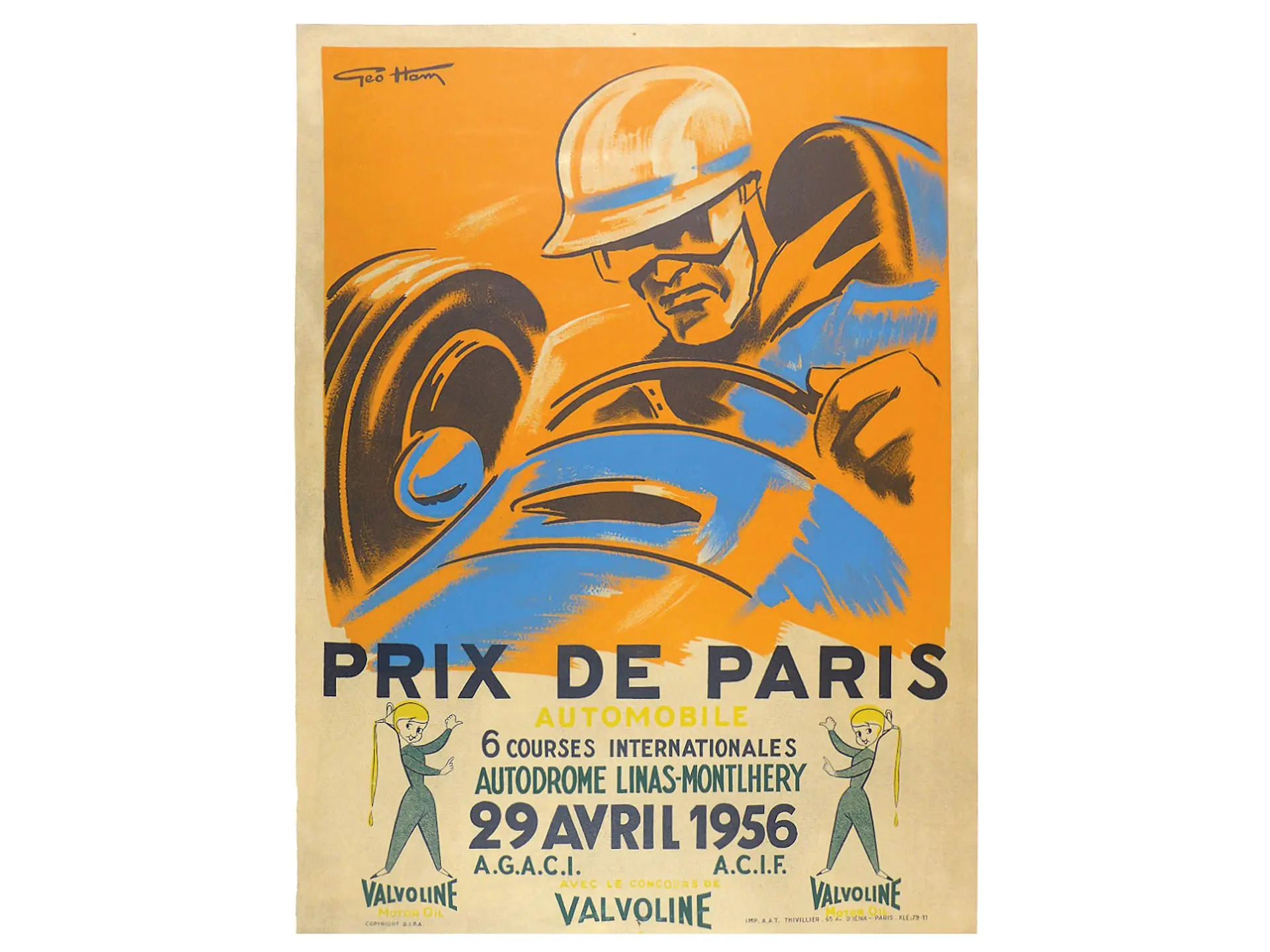 Prix de Paris, Autodrome Linas-Montlhéry, 1956 | Original Racing ...