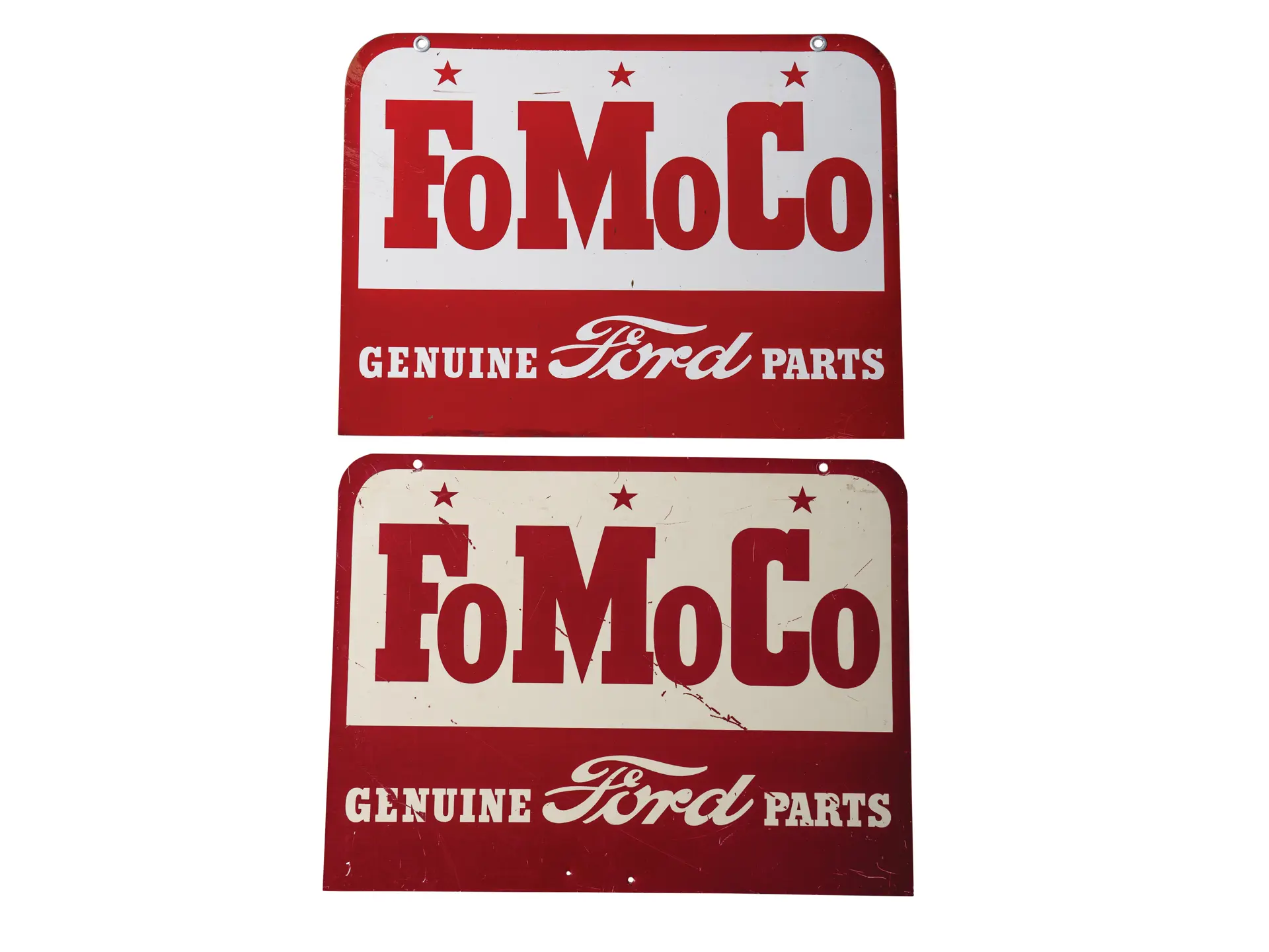 FoMoCo Genuine Parts Tin Signs | The Dingman Collection | RM Sotheby's