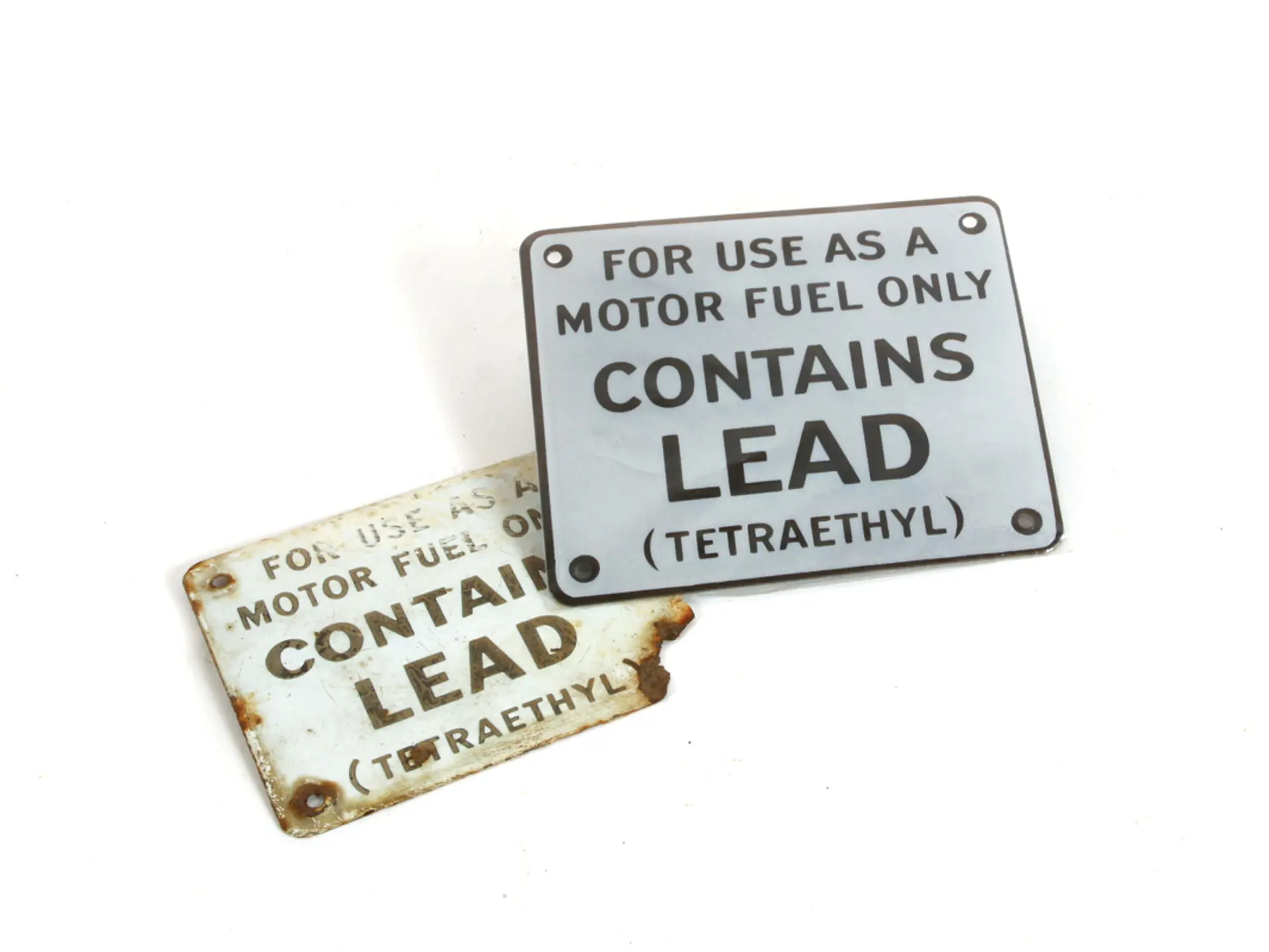 LEAD WARNING SIGNS | Private Collection of Tom & Marlene Stackhouse ...