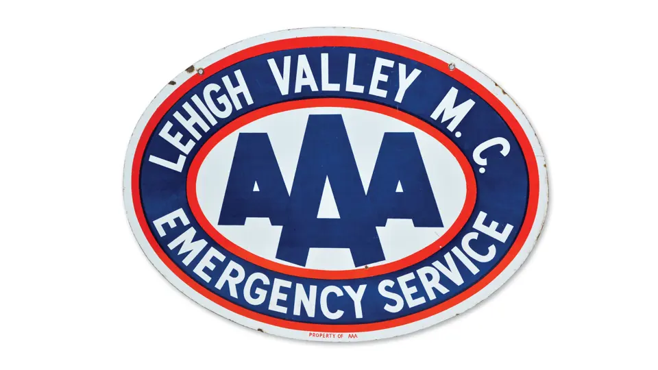 AAA Lehigh Valley M. C. Emergency Service Sign | Auburn Spring 2019 ...