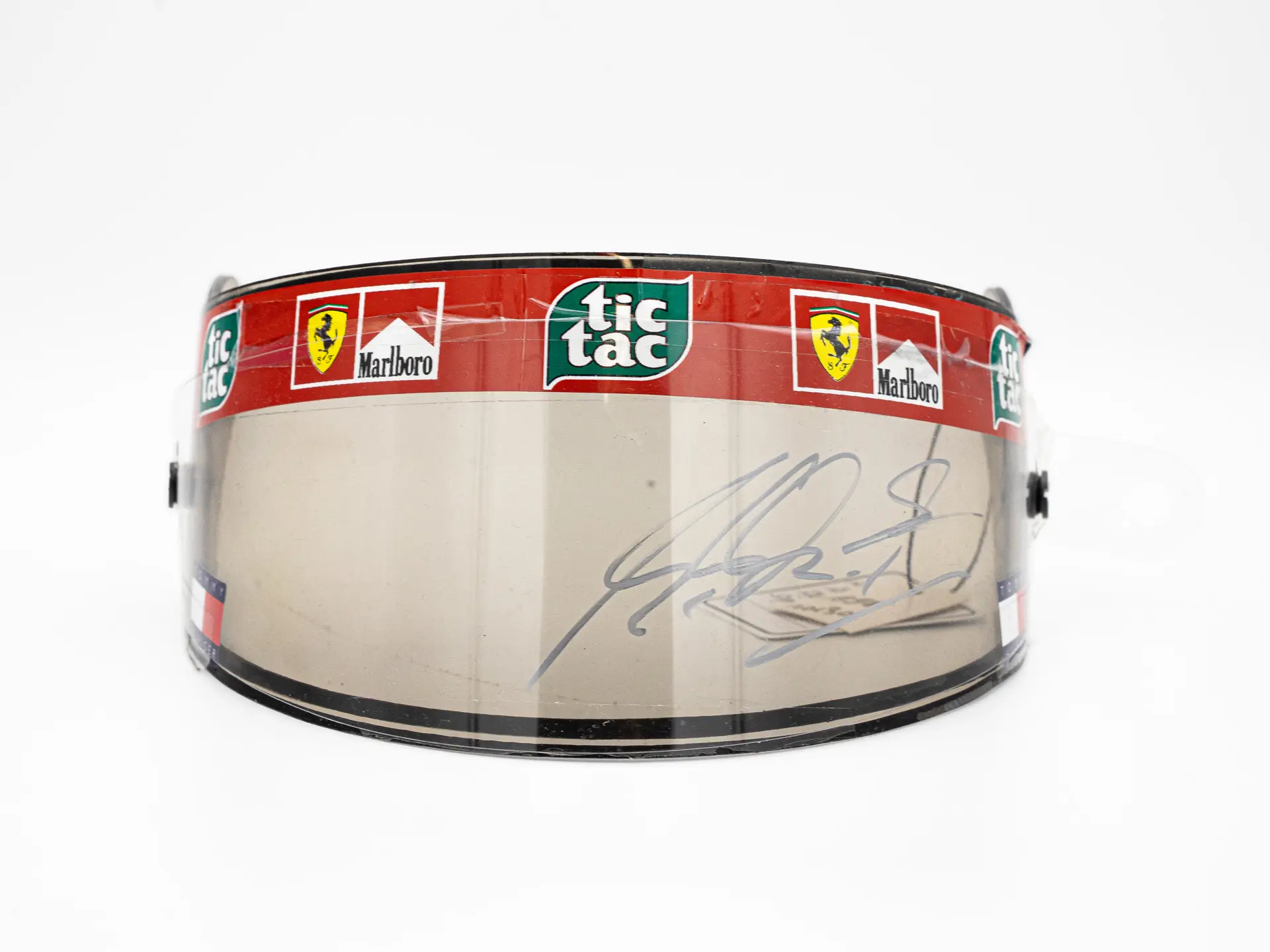 2000 Michael Schumacher Scuderia Ferrari Formula 1 Signed Visor | The Champions – Schumacher and ...