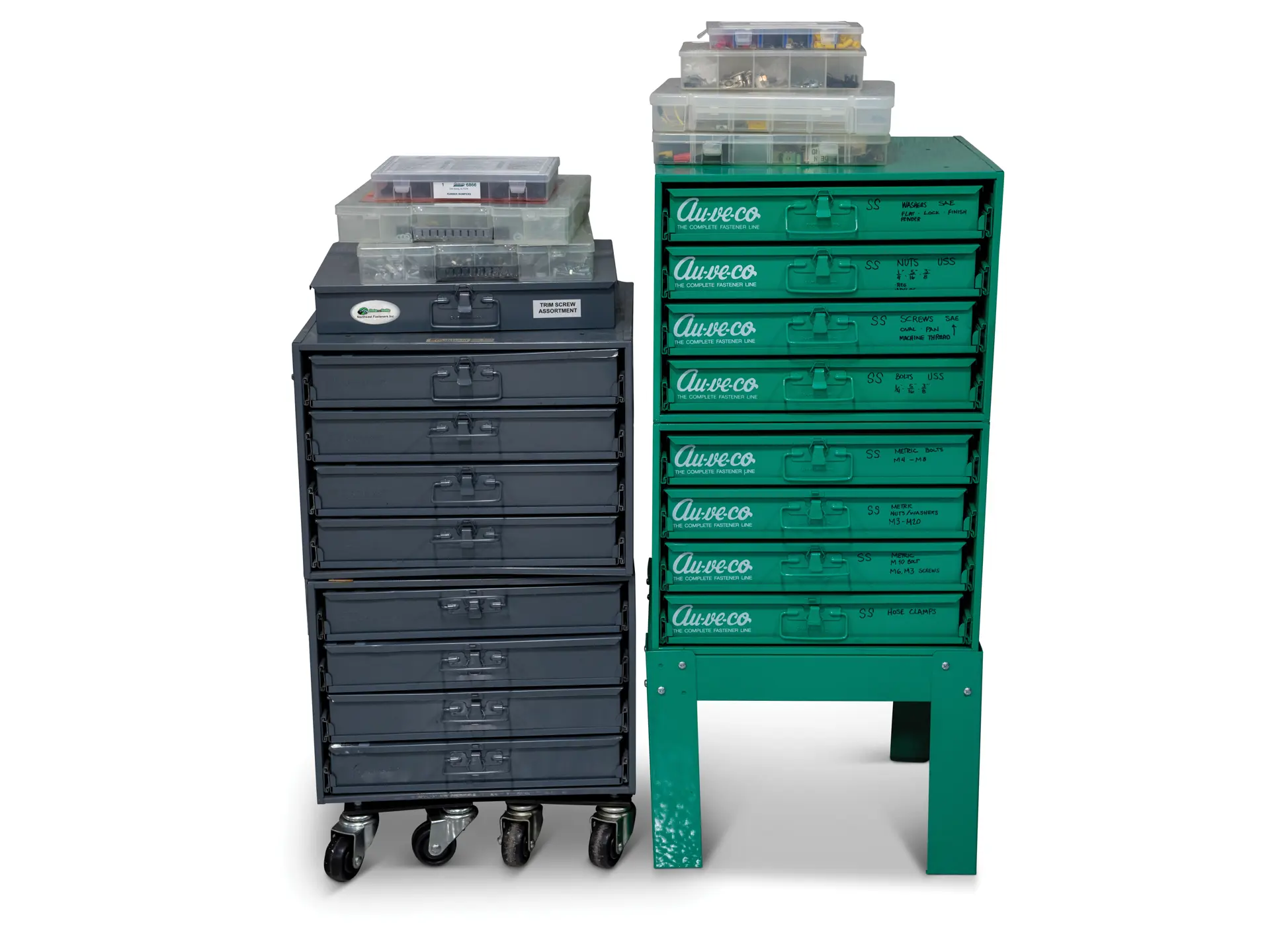 Durham and Au-ve-co Fastener Cabinets | The Elkhart Collection | RM ...