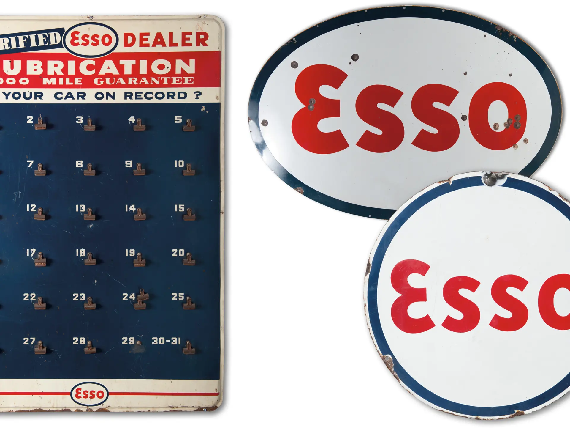 Three Esso Signs | The Dingman Collection 2012 | RM Sotheby's