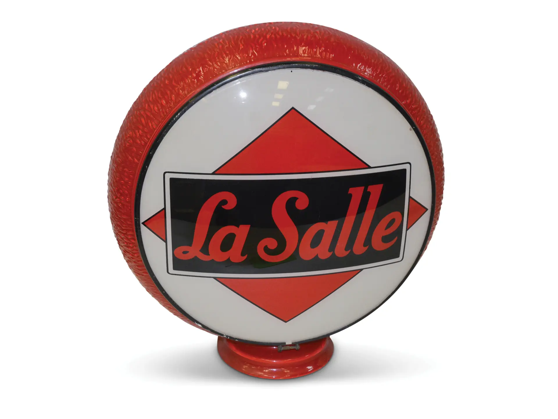 La Salle 'Gas' Gill Globe Lenses in an Original Red Ripple Body ...