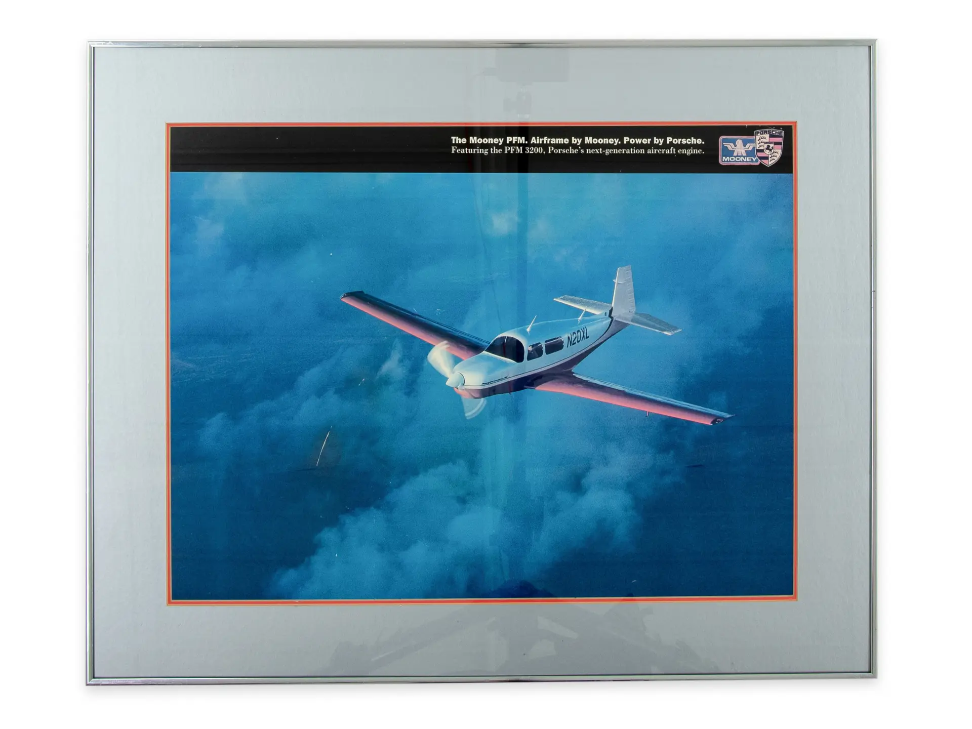 "The Mooney PFM. Airframe by Mooney. Powered by Porsche." Porsche PFM ...