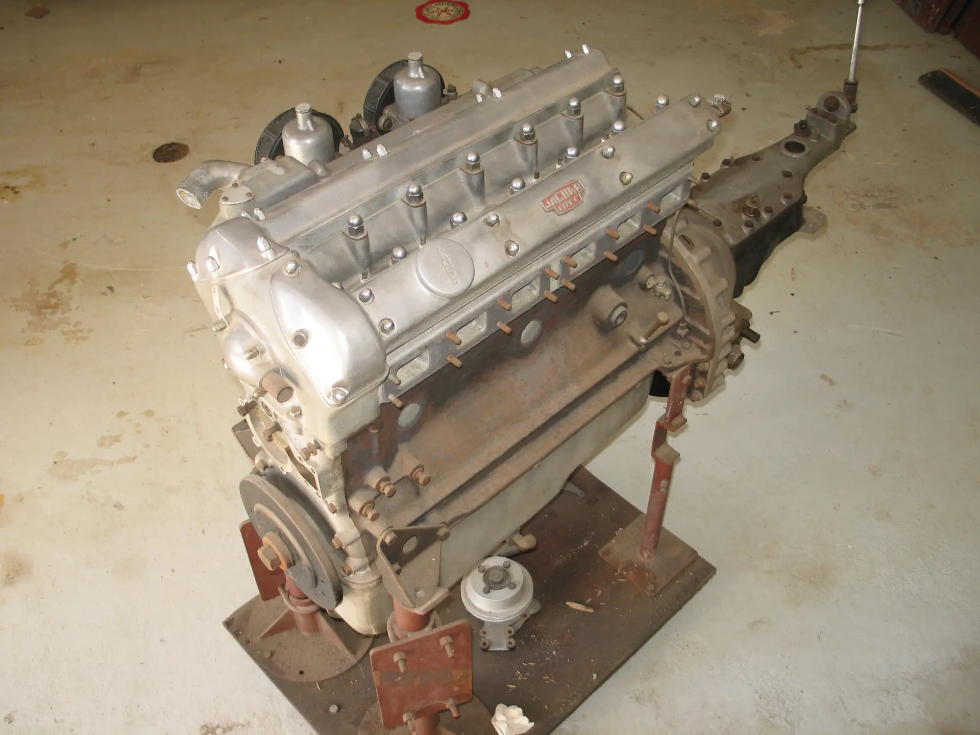 Circa 1949-1954 Jaguar XK 120 Engine | Vintage Motor Cars of Hershey ...