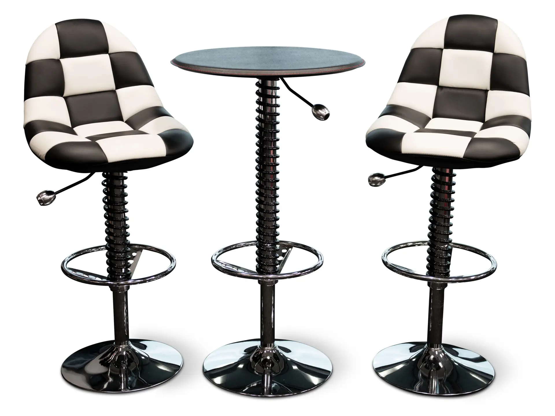 Automotive-Themed High-Top Table and Chairs | The Elkhart Collection ...