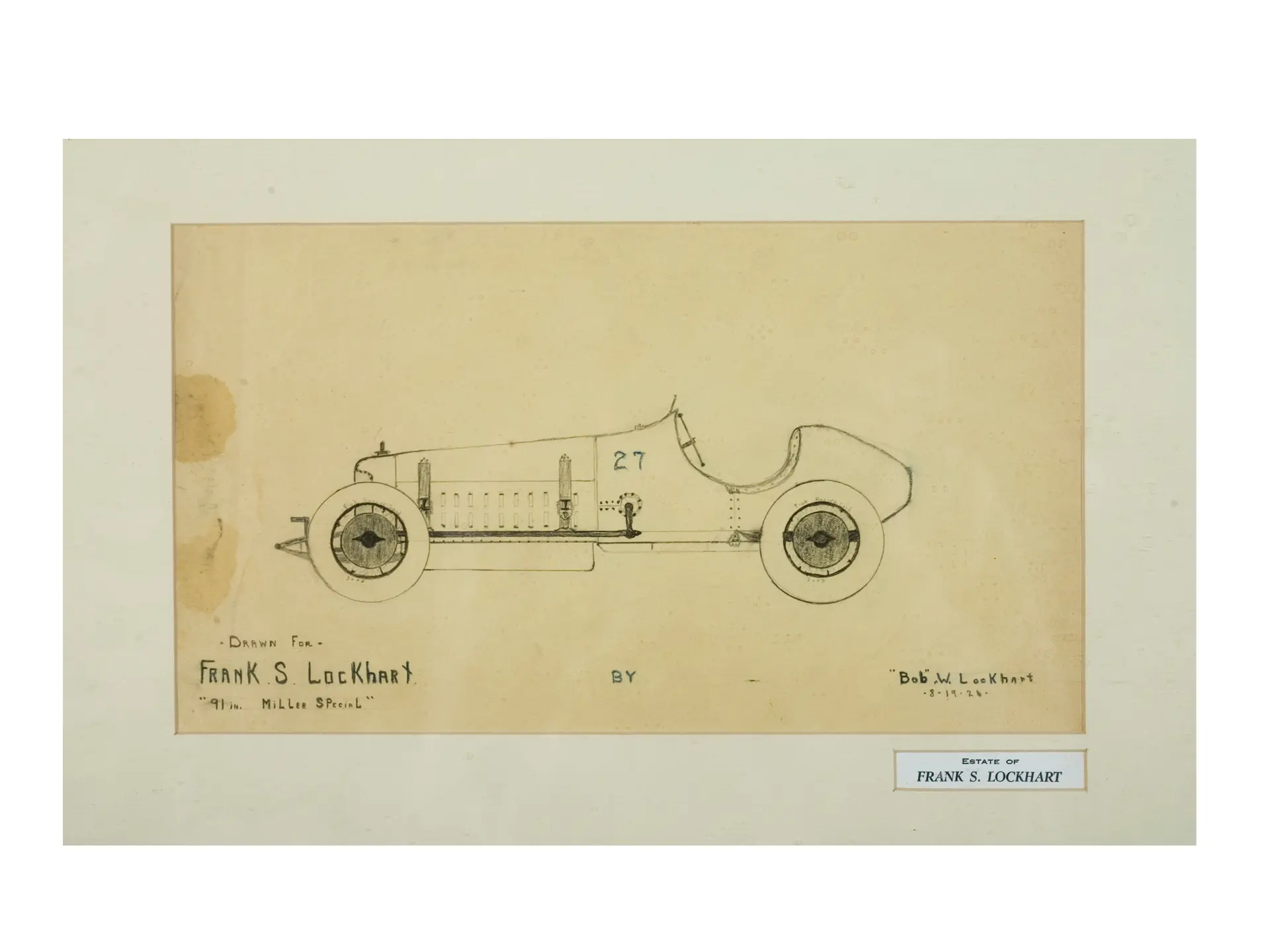 Frank Lockhart Original Art Pieces | The Brucker Collection | RM Sotheby's