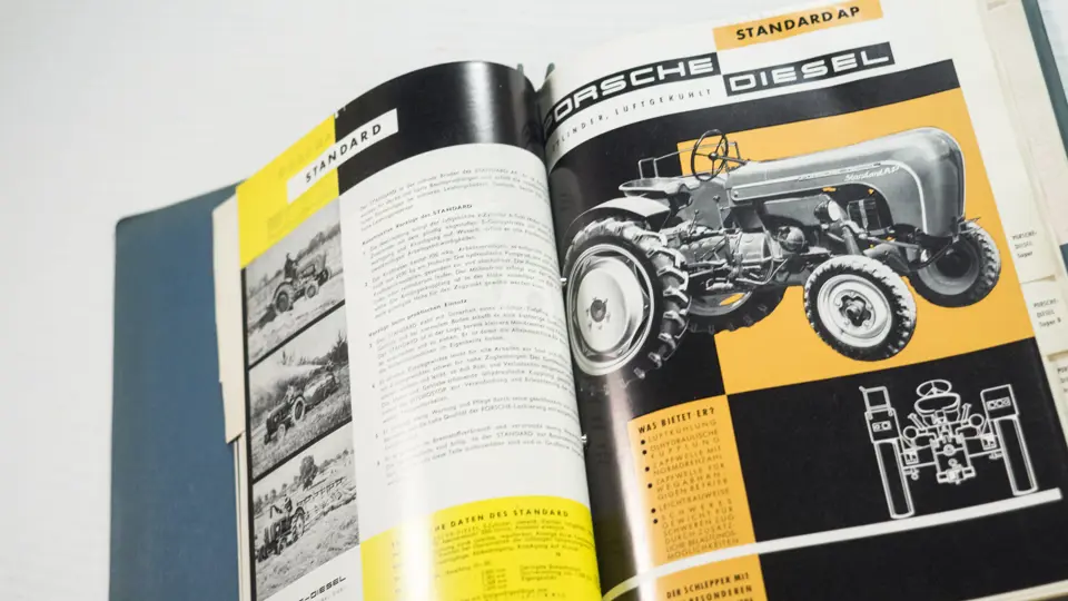 Porsche-Diesel Model Brochures Portfolio | A Lifetime of Porsche ...