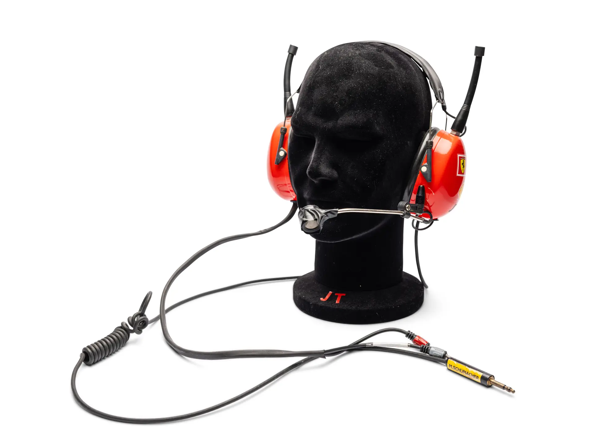 Jean Todt Scuderia Ferrari Formula 1 Signed Headset | The Schumacher ...