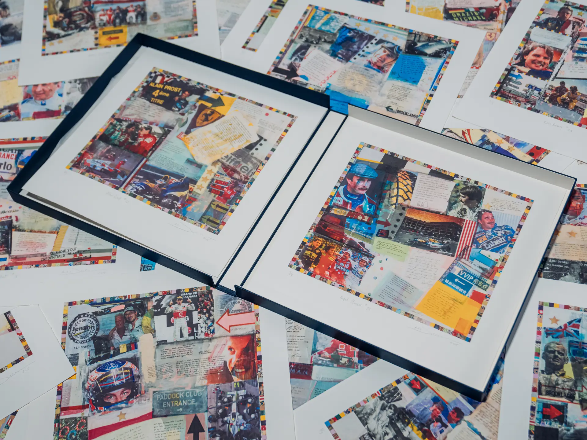 F1 World Champions in Art by Mark Dickens, 2015 | Miami | RM Sotheby's